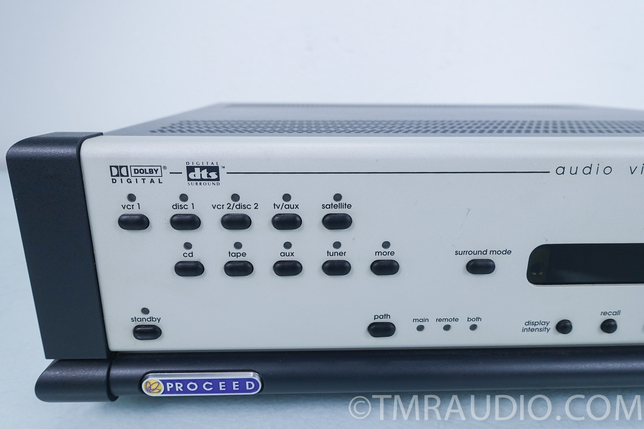 Proceed AVP Audio Video Processor / Preamplifier AS-IS - The Music Room