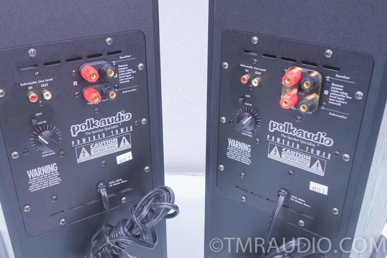 Polk Audio RT 1000P Floorstanding Speakers w/ Powered Subwoofers