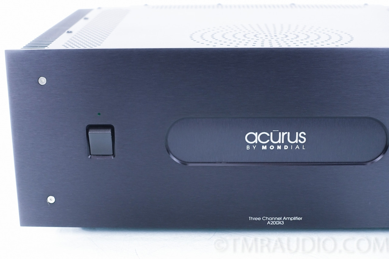 Acurus A200X3 3 Channel Power Amplifier - The Music Room