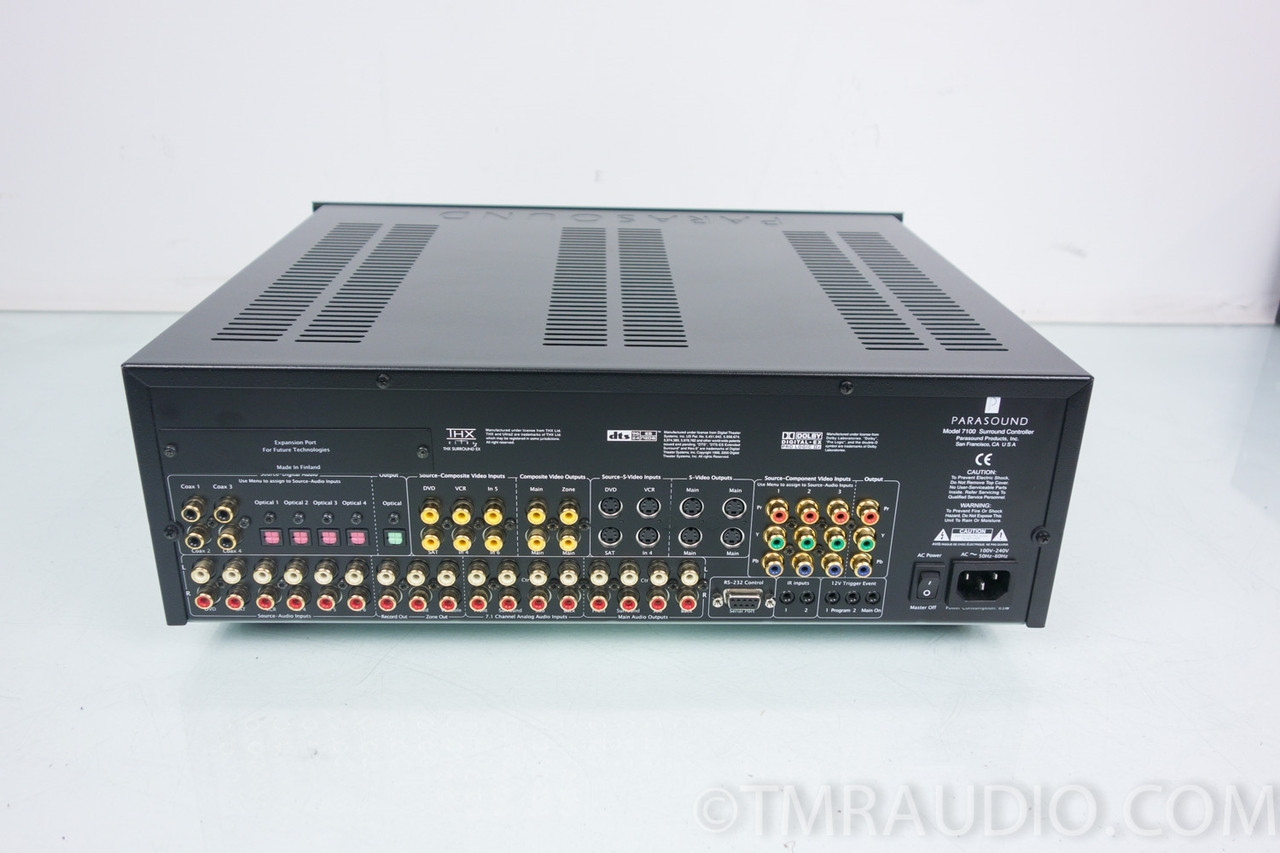 Parasound 7100 Surround Processor / Preamplifier in Factory Box - The ...