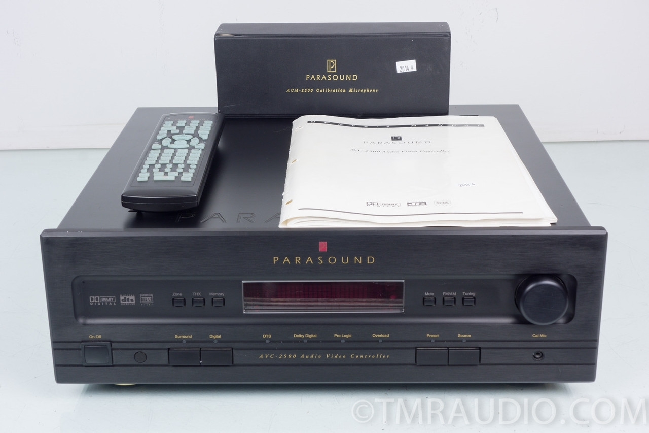 Parasound AVC-2500 Home Theater Preamplifier / Processor
