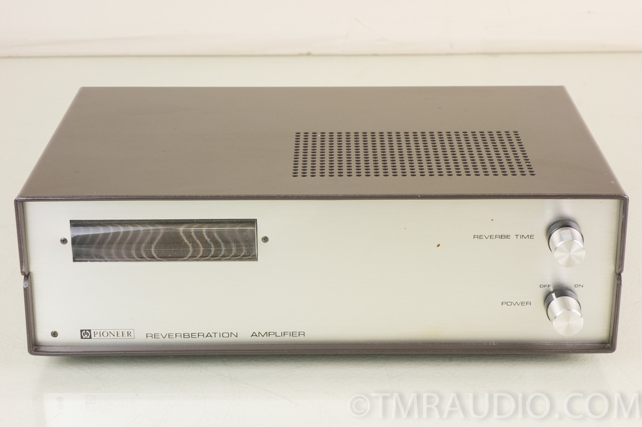 Pioneer SR 101 Stereo Tube Spring Reverb Reverberation Amplifier