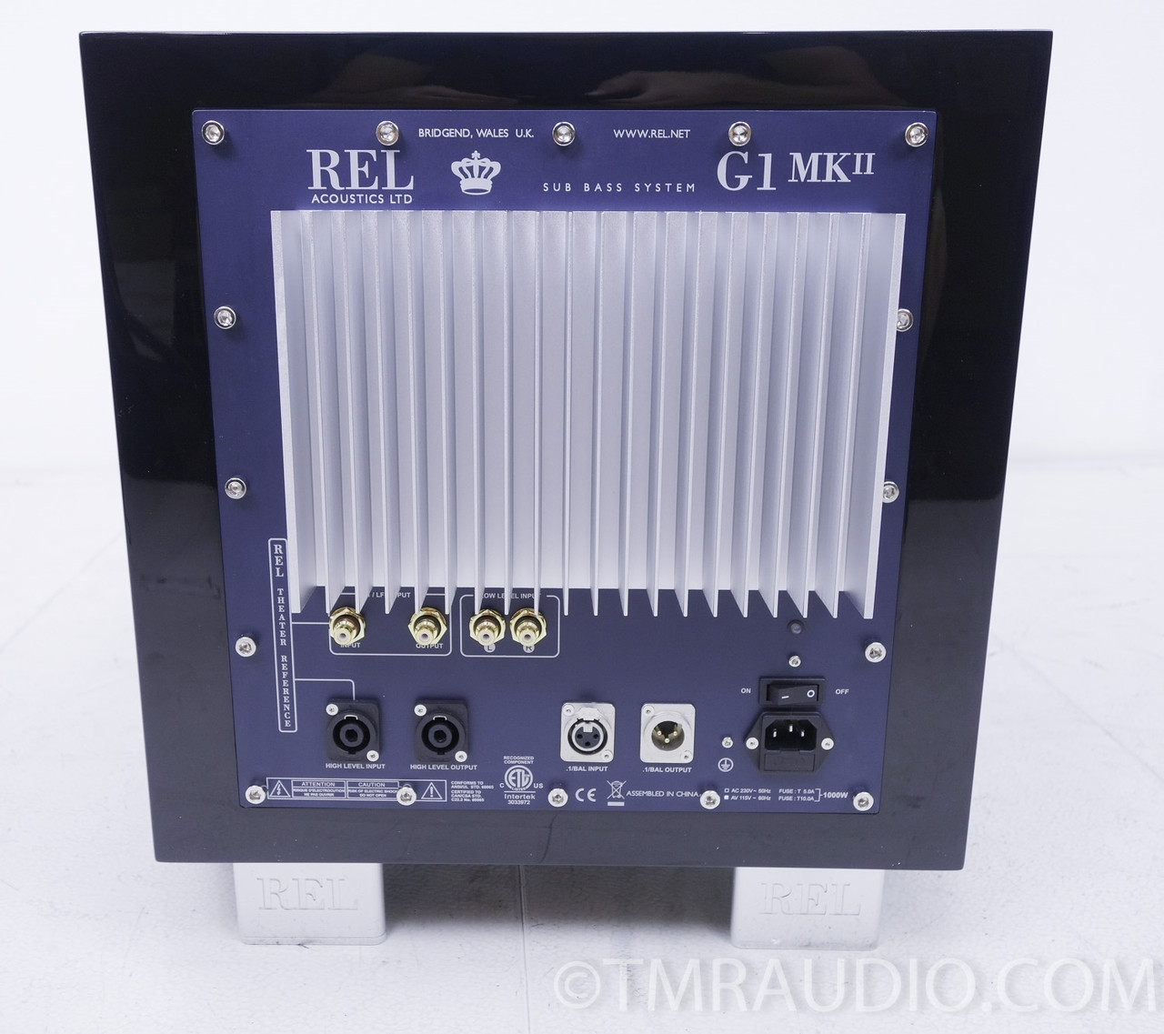REL Acoustics Gibraltar G1 Mk II Powered Subwoofer; Mark II - The Music ...
