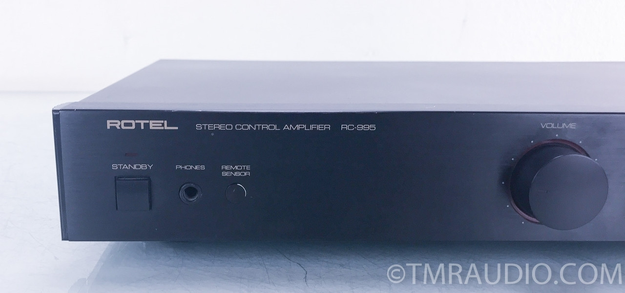 Rotel RC-995 Stereo Control Amplifier Preamplifier w/ Phono - The Music ...