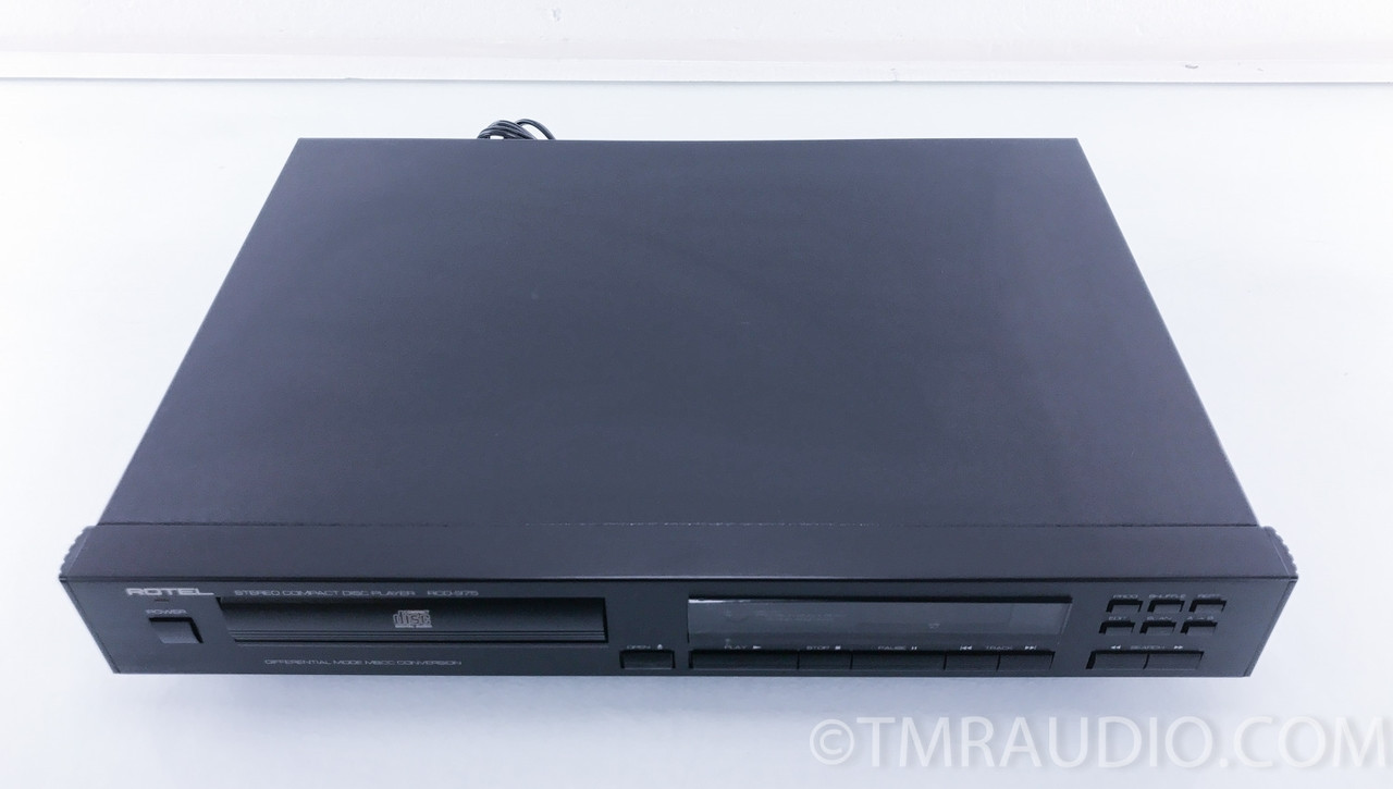 Rotel RCD-975 Single Disc, Audiophile CD Player; Remote - The Music Room