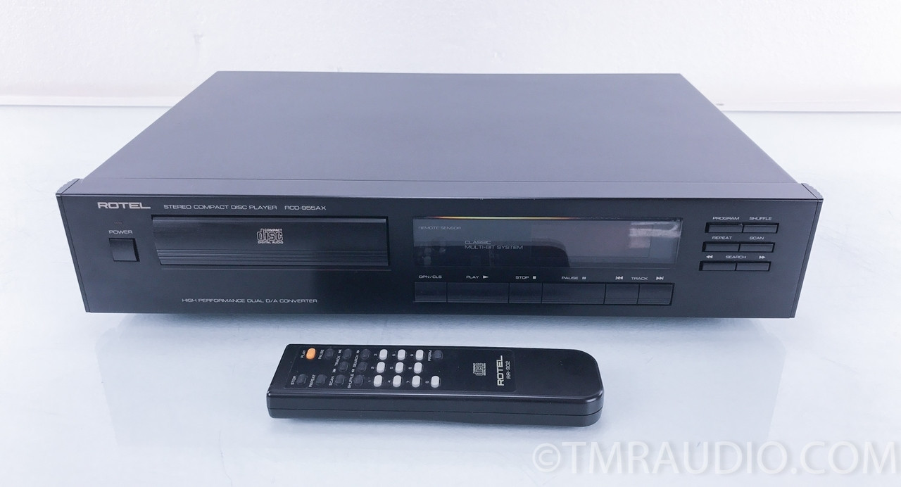 Rotel RCD-955AX CD Player; Remote - The Music Room