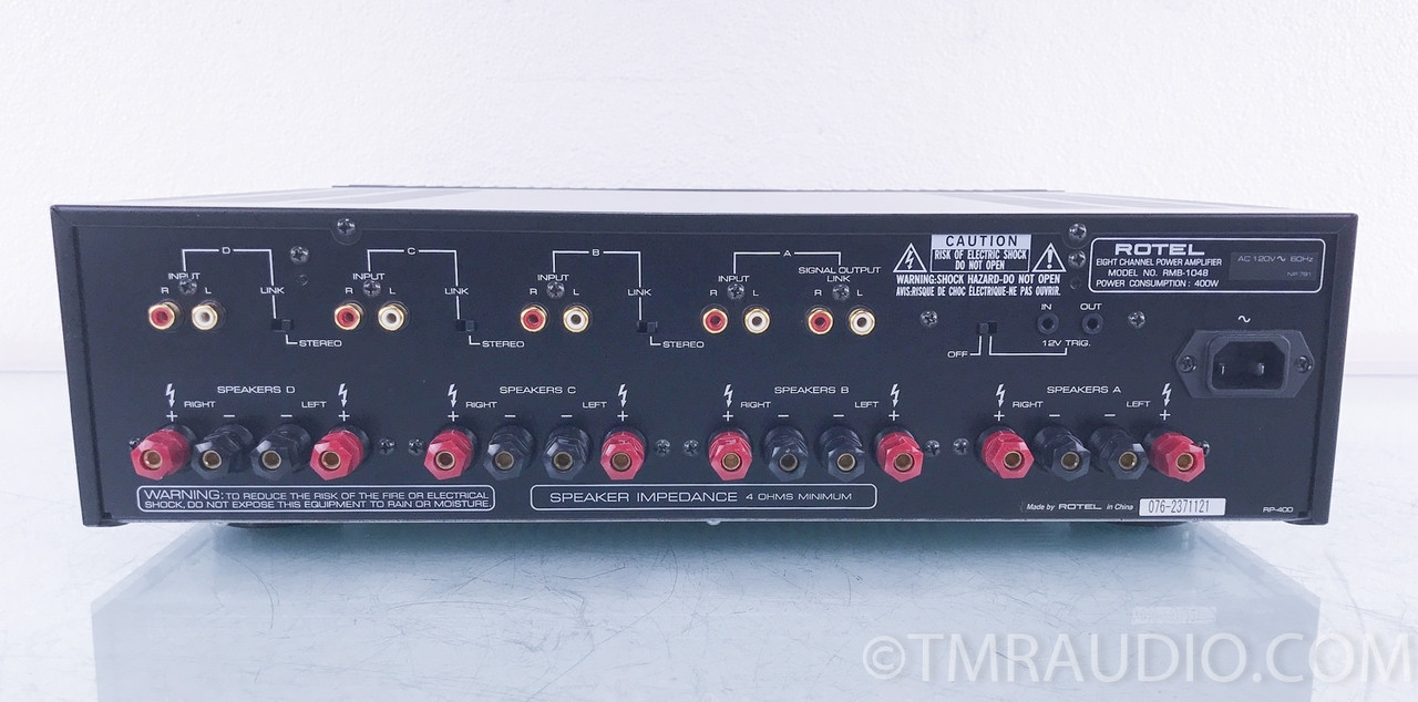Rotel RMB-1048 8 Channel Power Amplifier - The Music Room