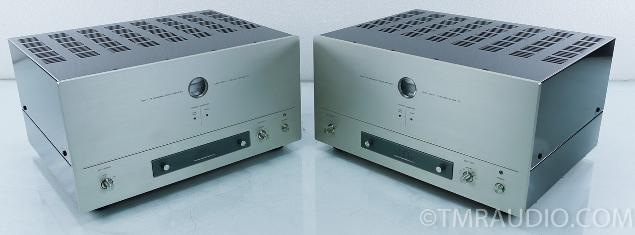 Air Tight ATM-3 Mono Tube Amplifiers; Re-capped - The Music Room