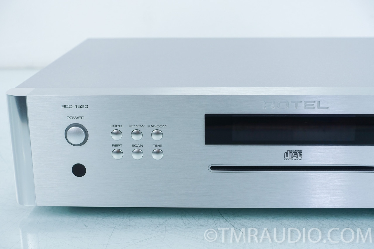 Rotel RCD-1520 CD Player; Silver; Excellent - The Music Room