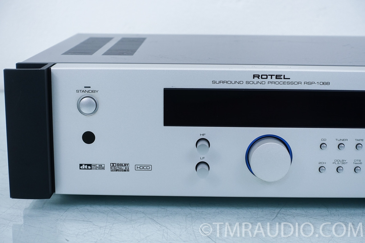 Rotel RSP-1068 Home Theater Processor / Preamplifier - The Music Room