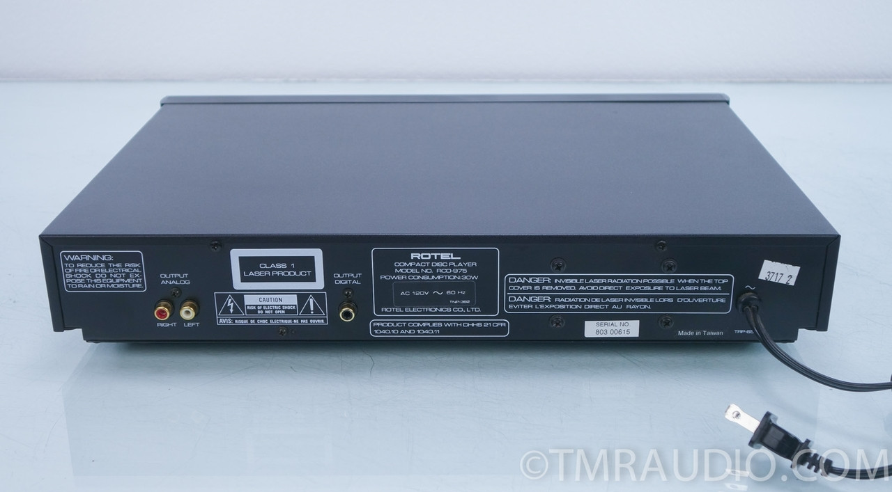 Rotel RCD-975 CD Player in Factory Box - The Music Room