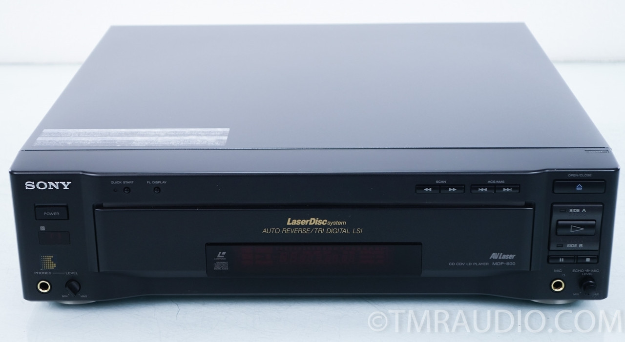 Sony MDP-600 LaserDisc LD, CD Player - The Music Room