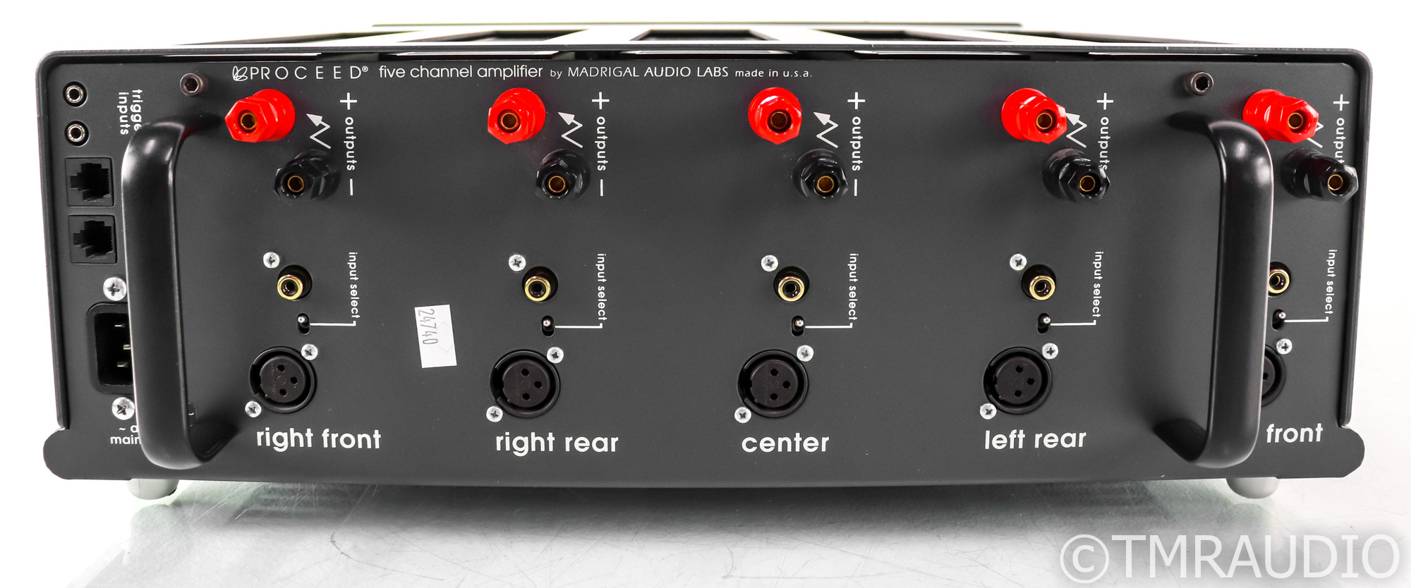 Proceed Amp 5 Five Channel Power Amplifier; Amp5; Madrigal - The Music Room