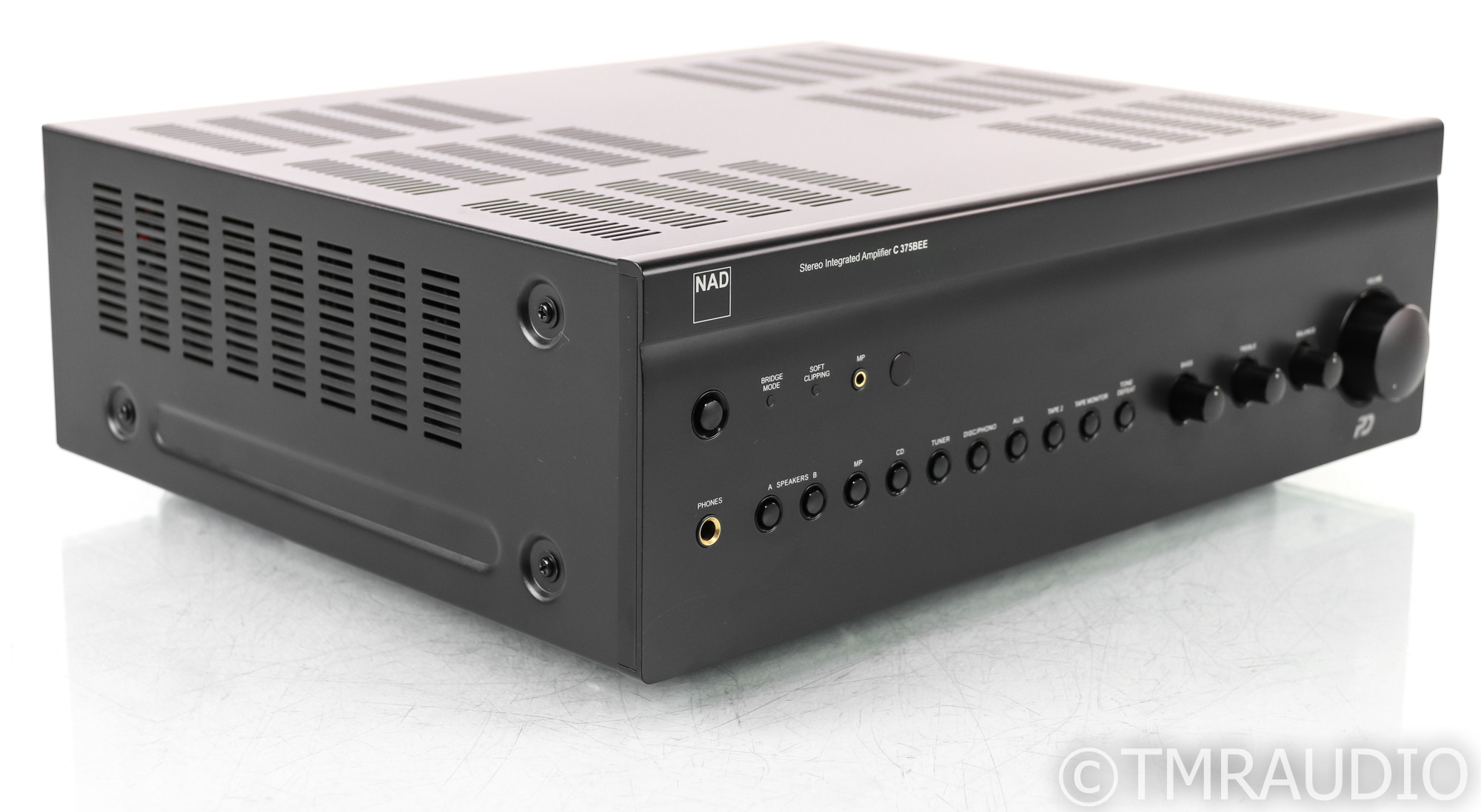 NAD C 375BEE Stereo Integrated Amplifier; C375BEE; Remote; Black - The ...