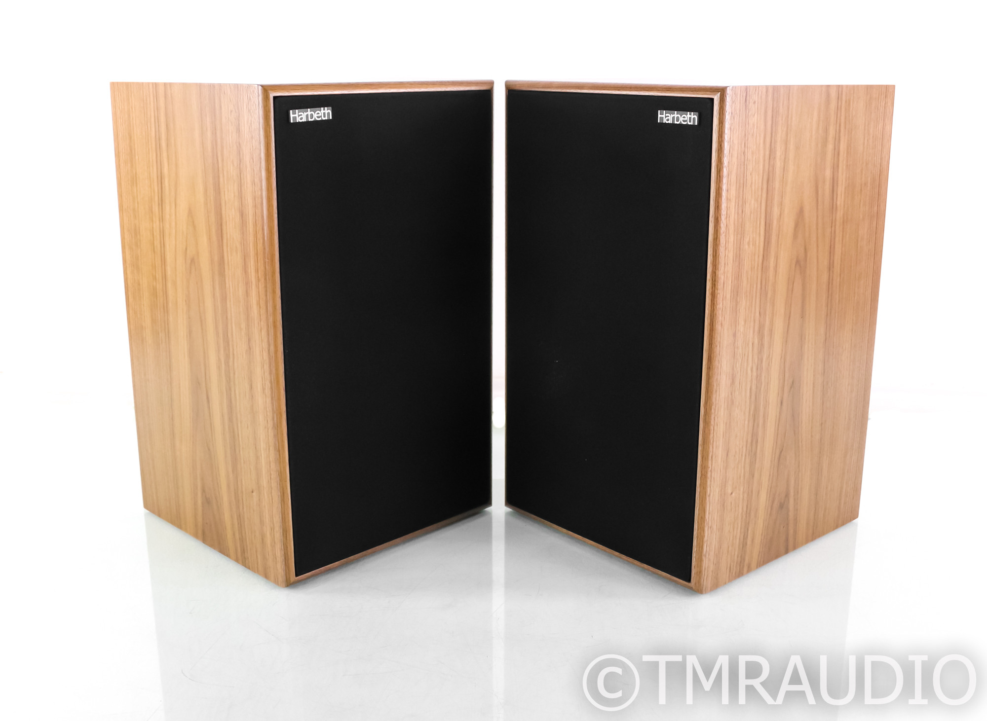 Harbeth M30.2 XD Bookshelf Speakers; Walnut Pair (B-Stock) - The Music Room