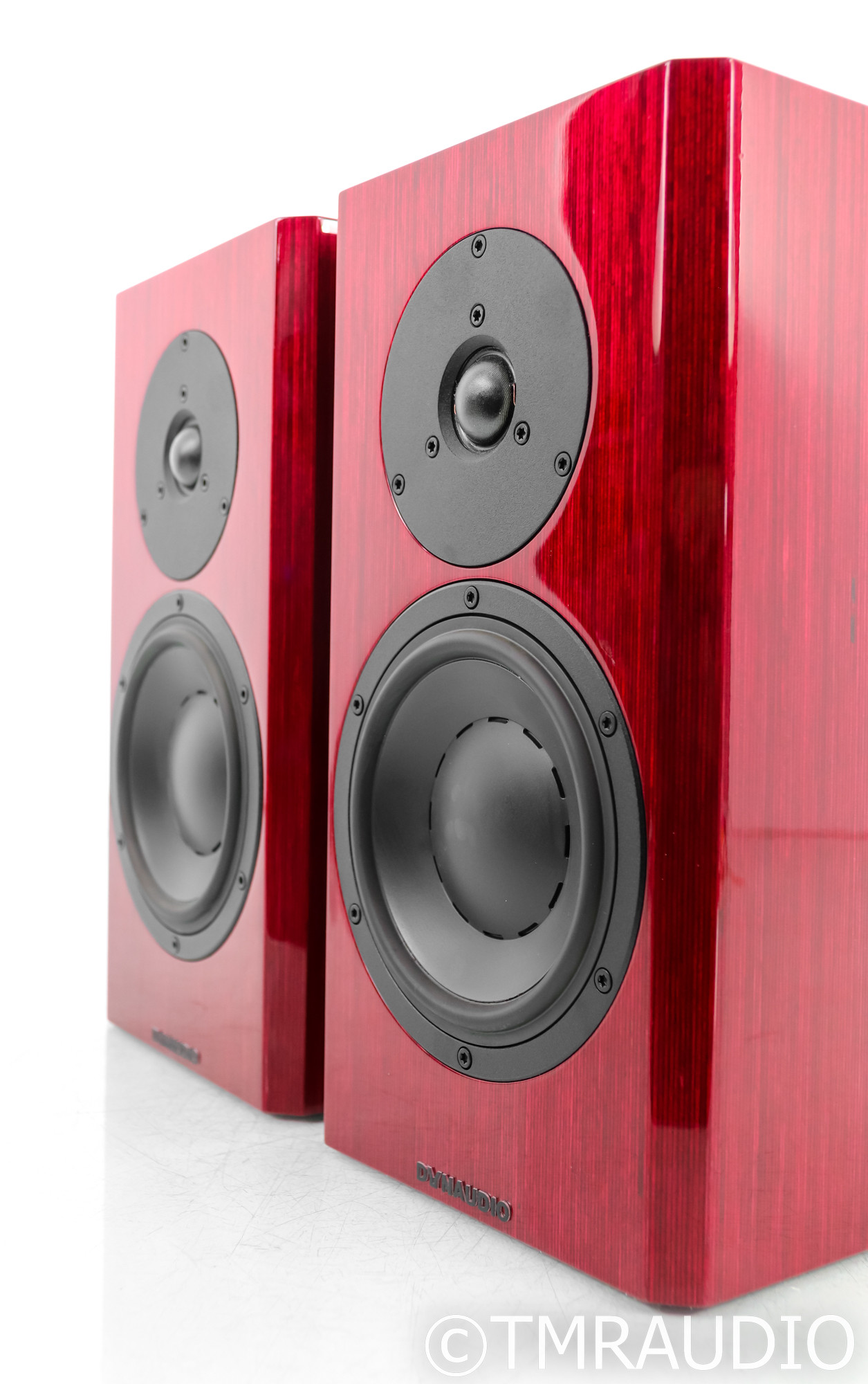 Dynaudio Special Forty Bookshelf Speakers Red Birch Pair 40th dynaudio-special-forty-bookshelf-speakers-red-birch-pair-40th
