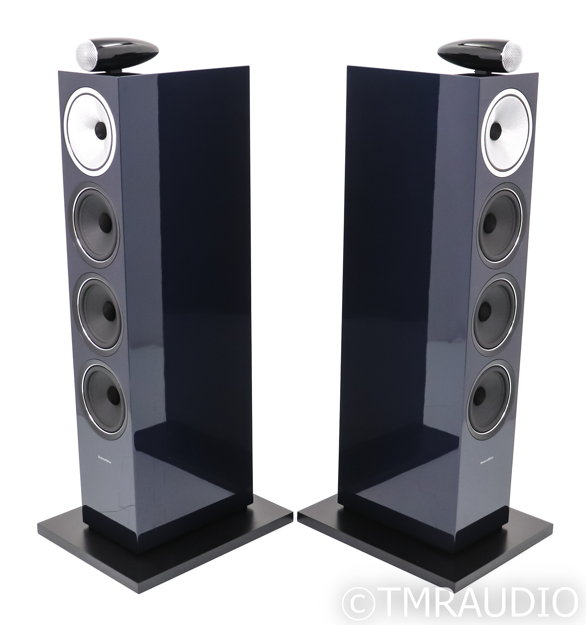 B&W 702 S2 Signature Floorstanding Speakers; Midnight Blue Pair (Unused ...