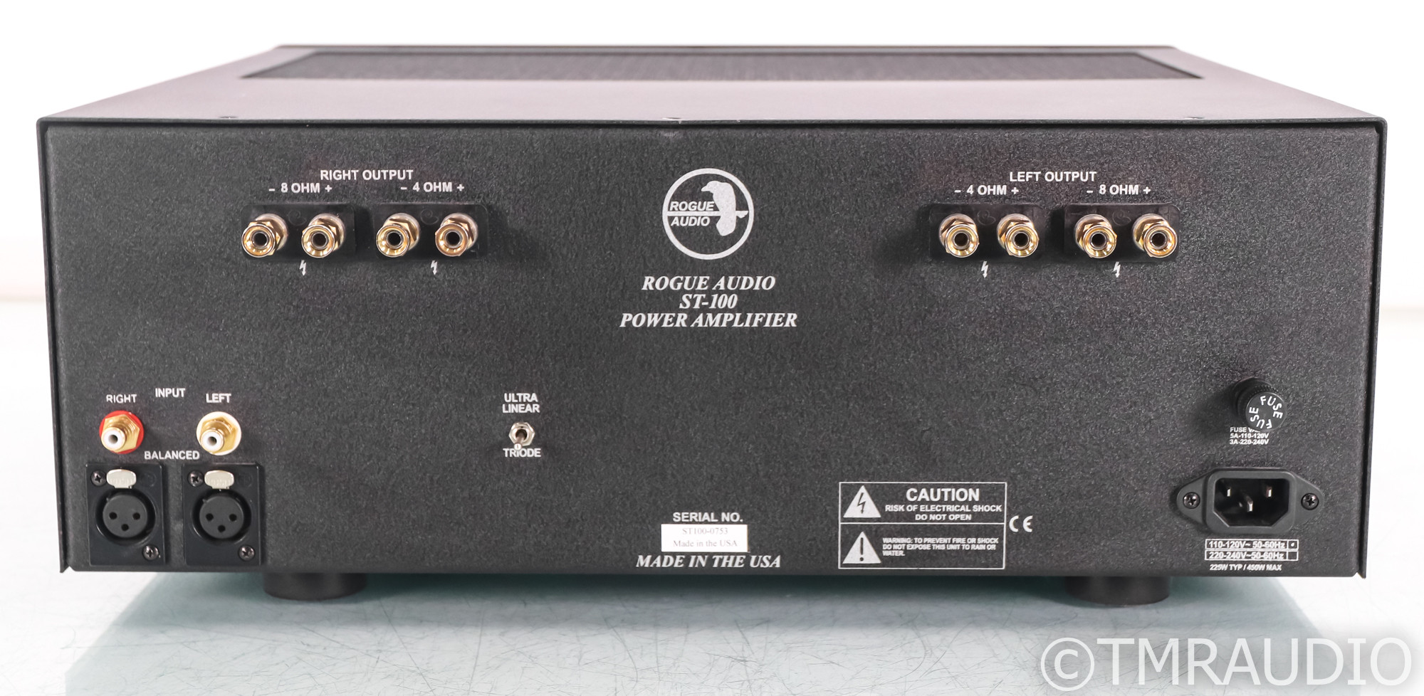 Rogue Audio ST-100 Stereo Tube Power Amplifier; ST100; Black (1/0 ...