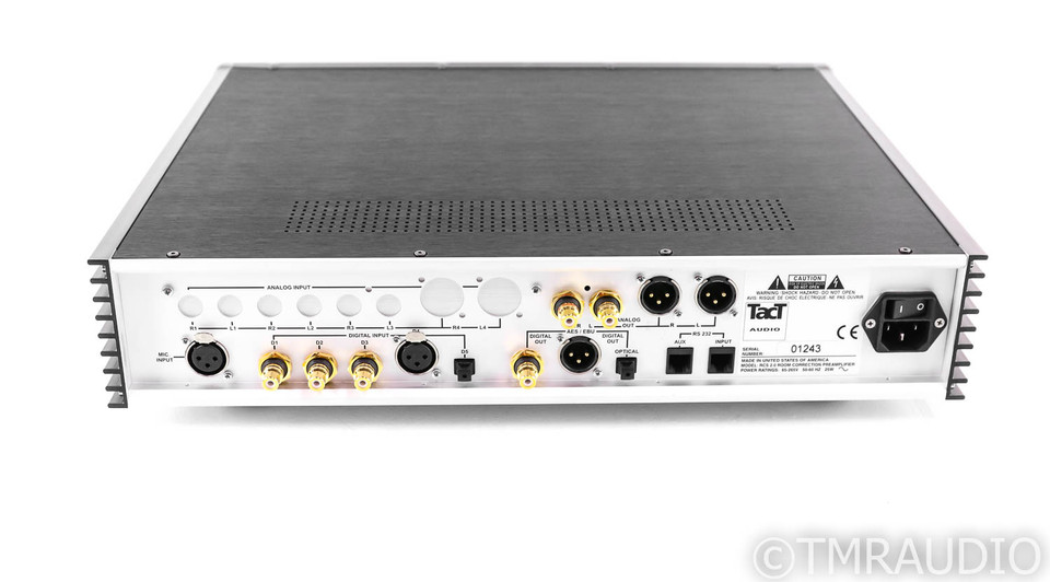 TacT Audio RCS 2.0 S DAC / Room Correction Preamplifier; Digital ...