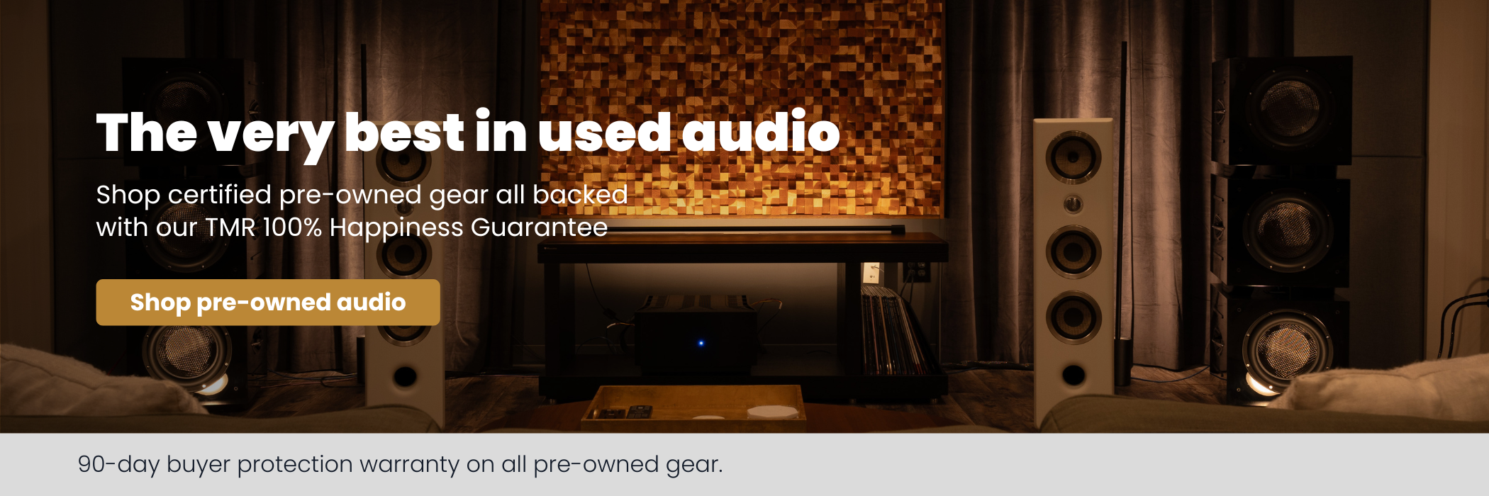 Buy, Sell, & Trade The Very Best In Used Audio Equipment