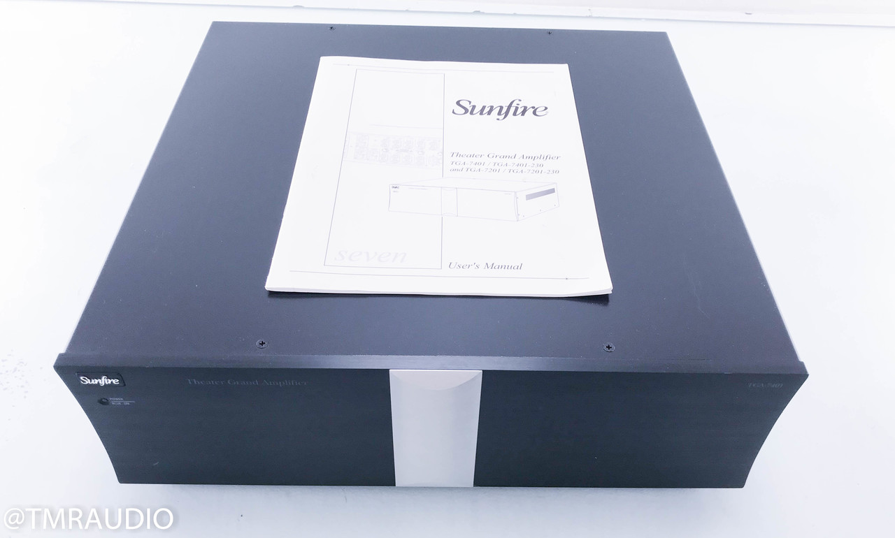 Sunfire TGA-7401 Theater Grand 7 Channel Power Amplifier - The Music Room