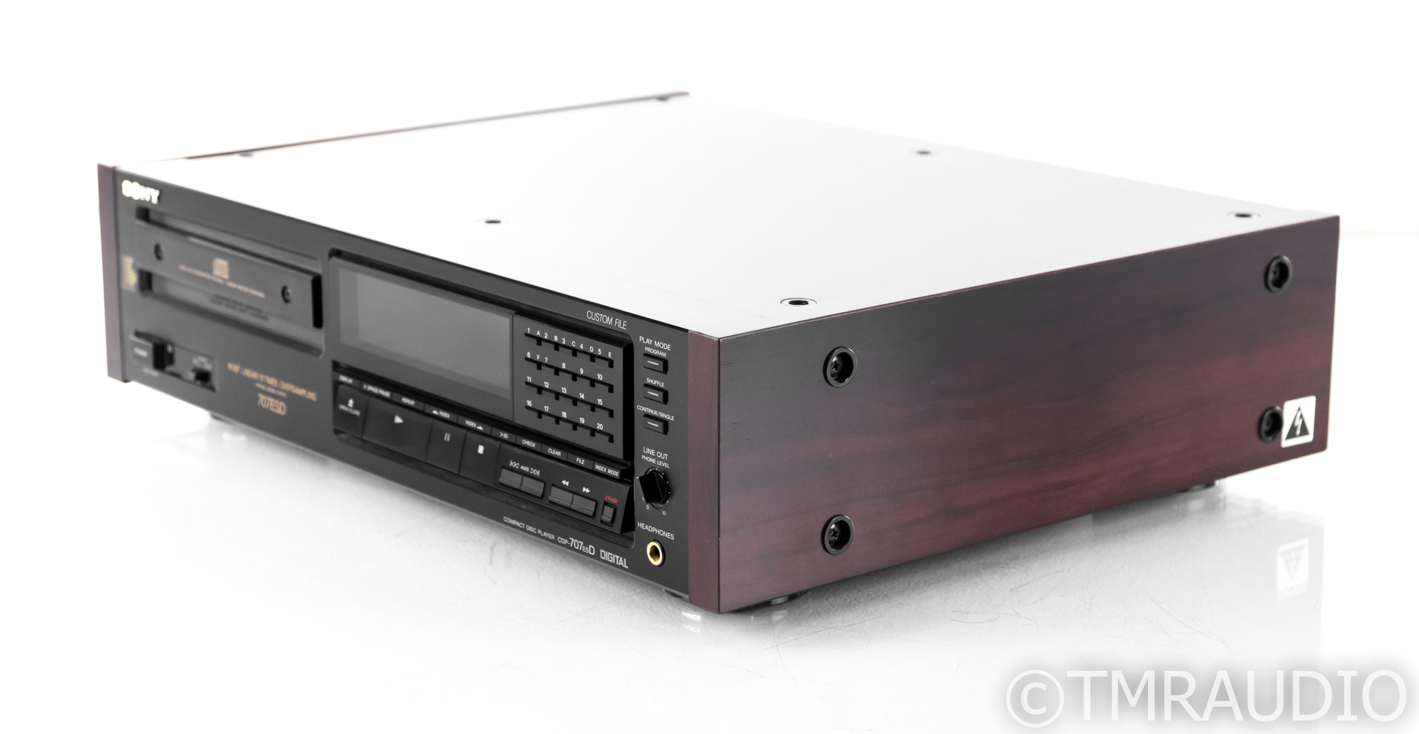 Sony CDP-707ESD CD Player; CDP707ESD; No Remote - The Music Room