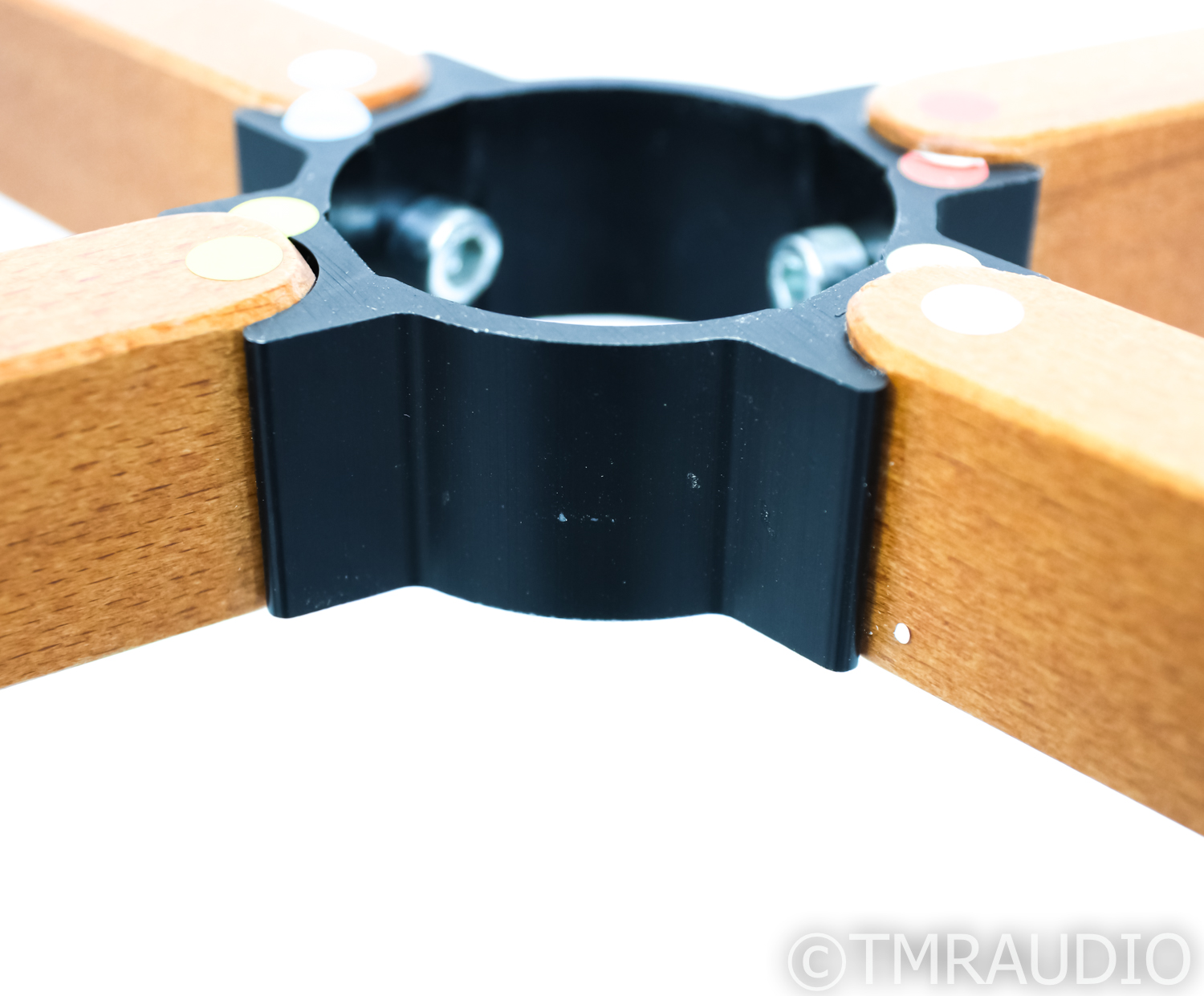 Solid Tech Rack of Silence 4 Reference Isolation Rack; Cherry / Black ...