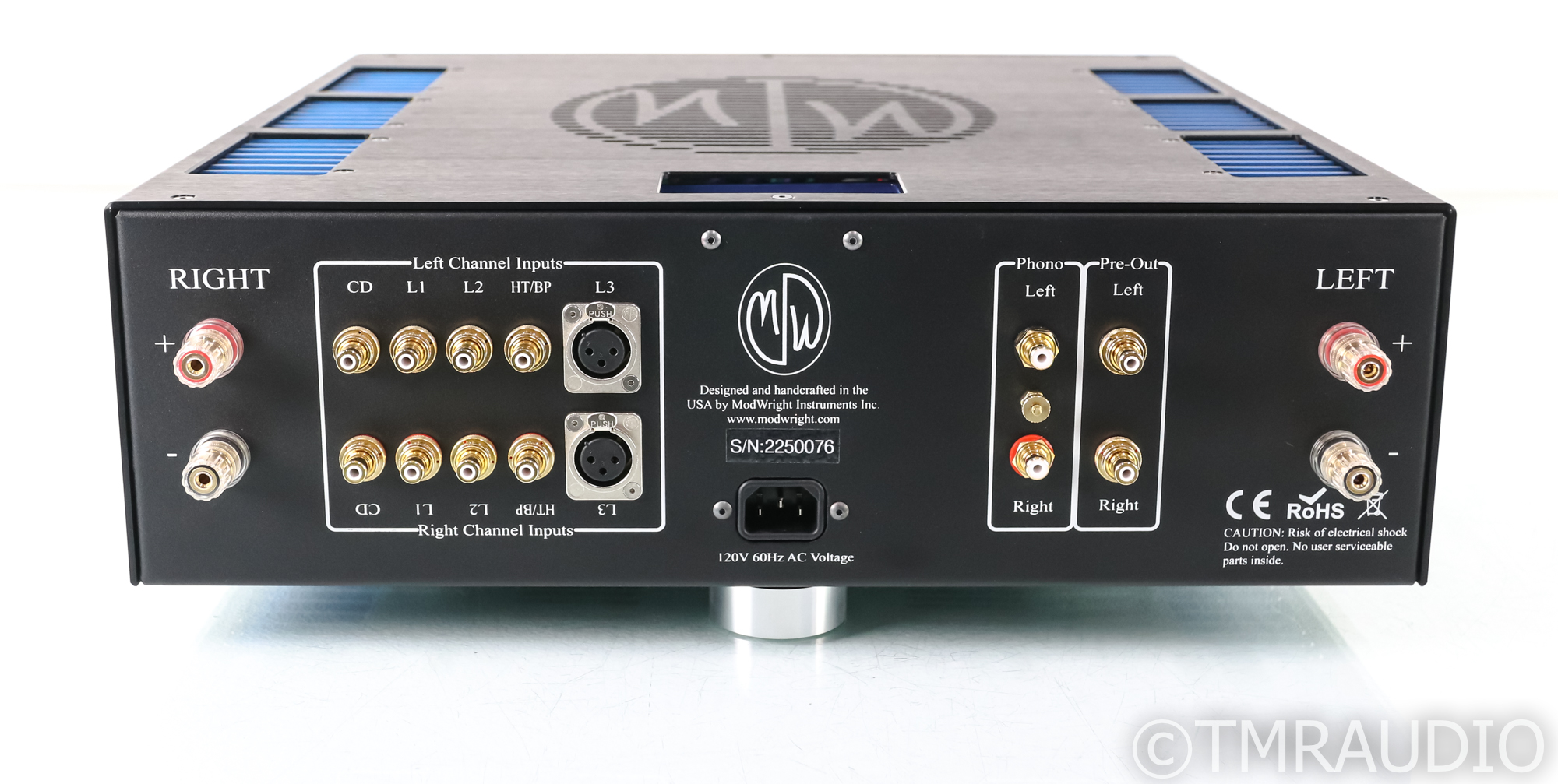 Modwright KWH 225i Stereo Tube Hybrid Integrated Amplifier; KWH225i w ...
