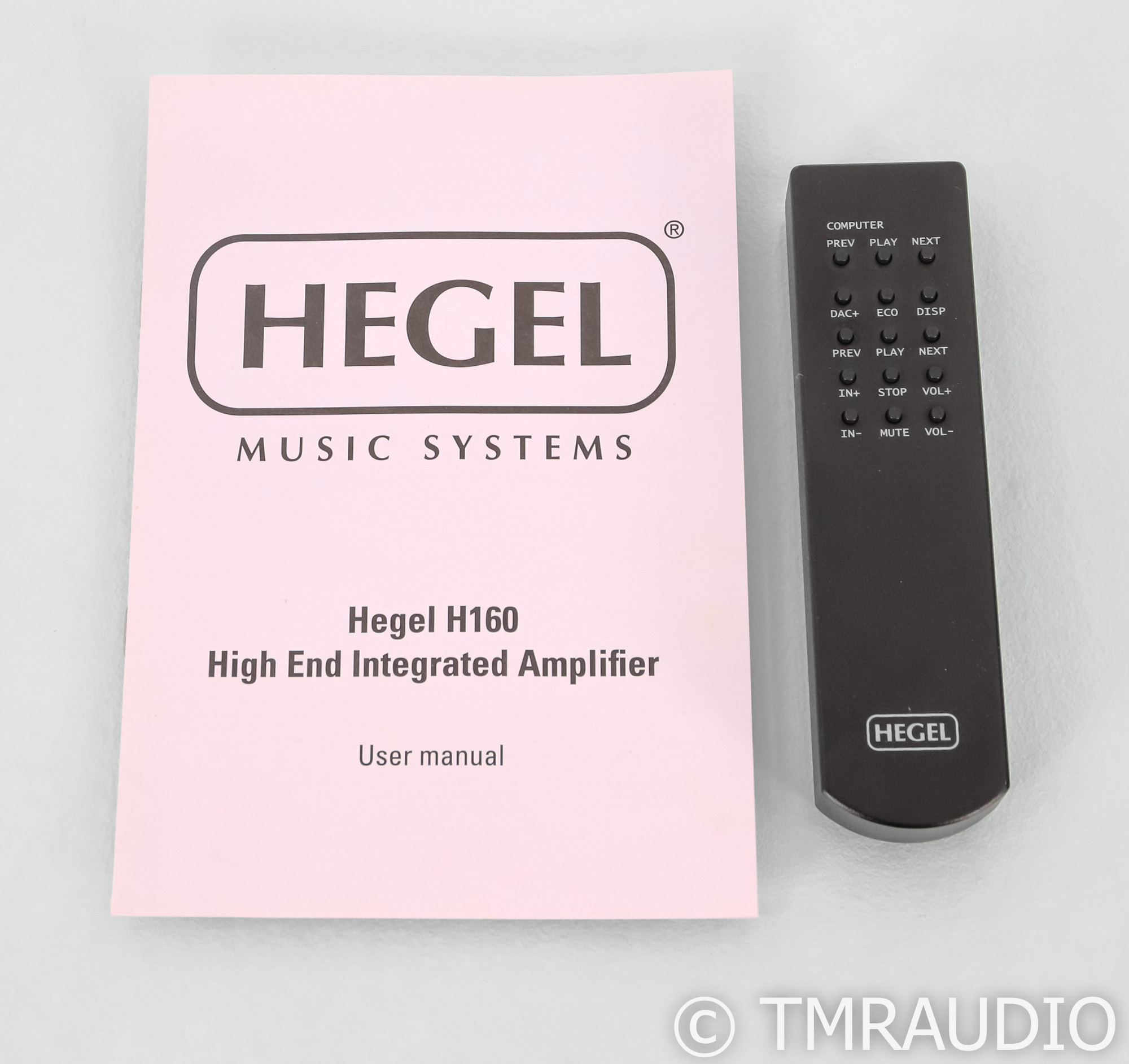Hegel H160 Streaming Integrated Amplifier; H-160; Remote; DAC - The Music Room