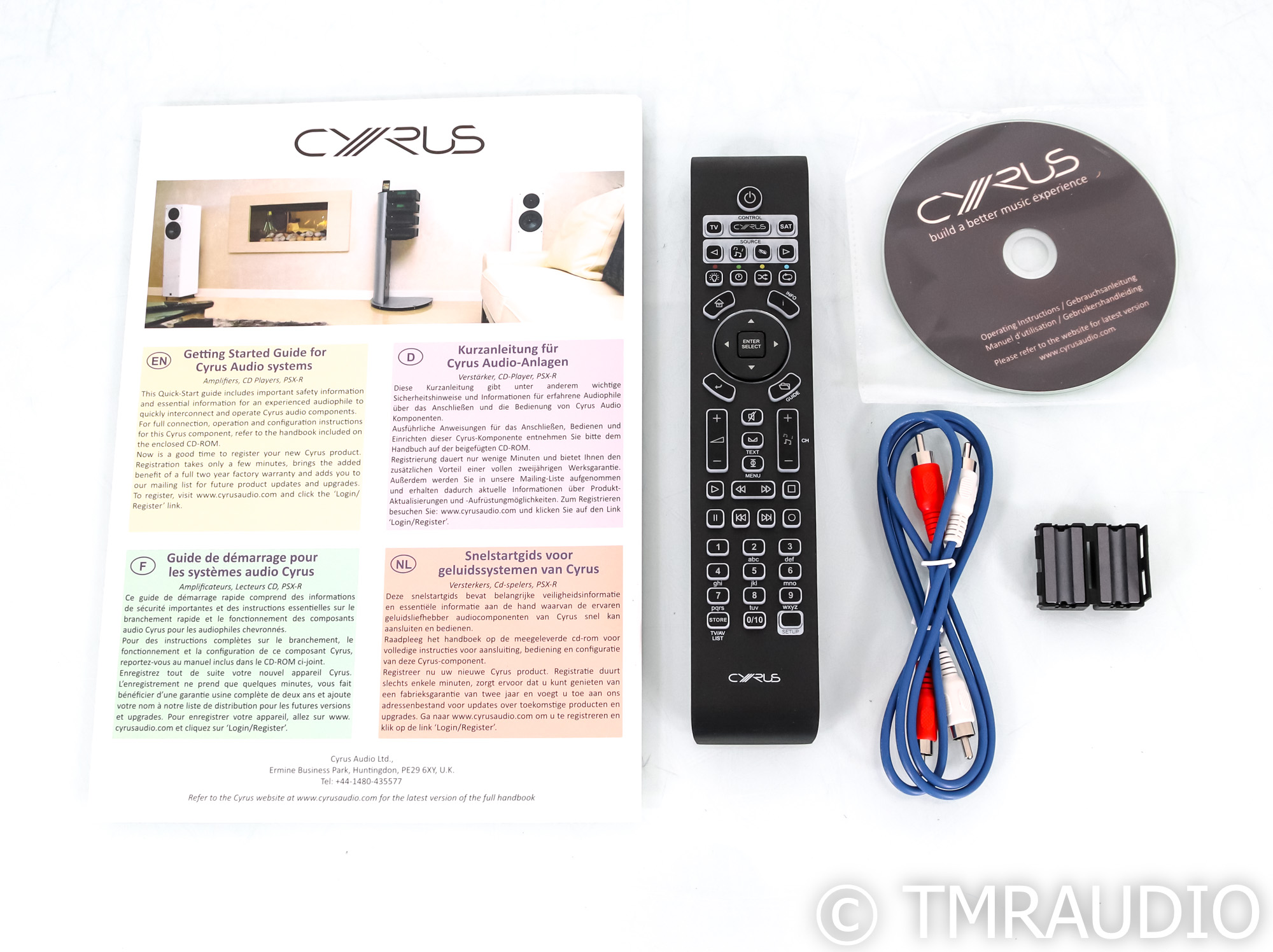 Cyrus CD-Xt Signature CD Transport; CDXt; Quartz - The Music Room