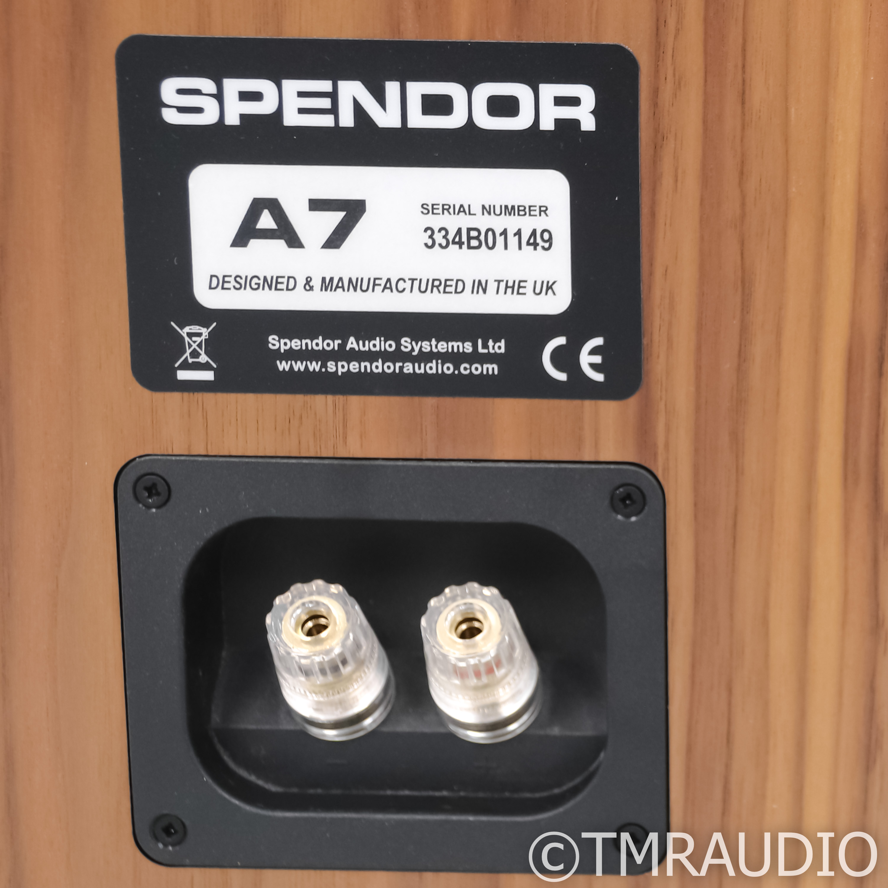 Spendor A7 Floorstanding Speakers; Walnut Pair (SOLD) - The Music Room