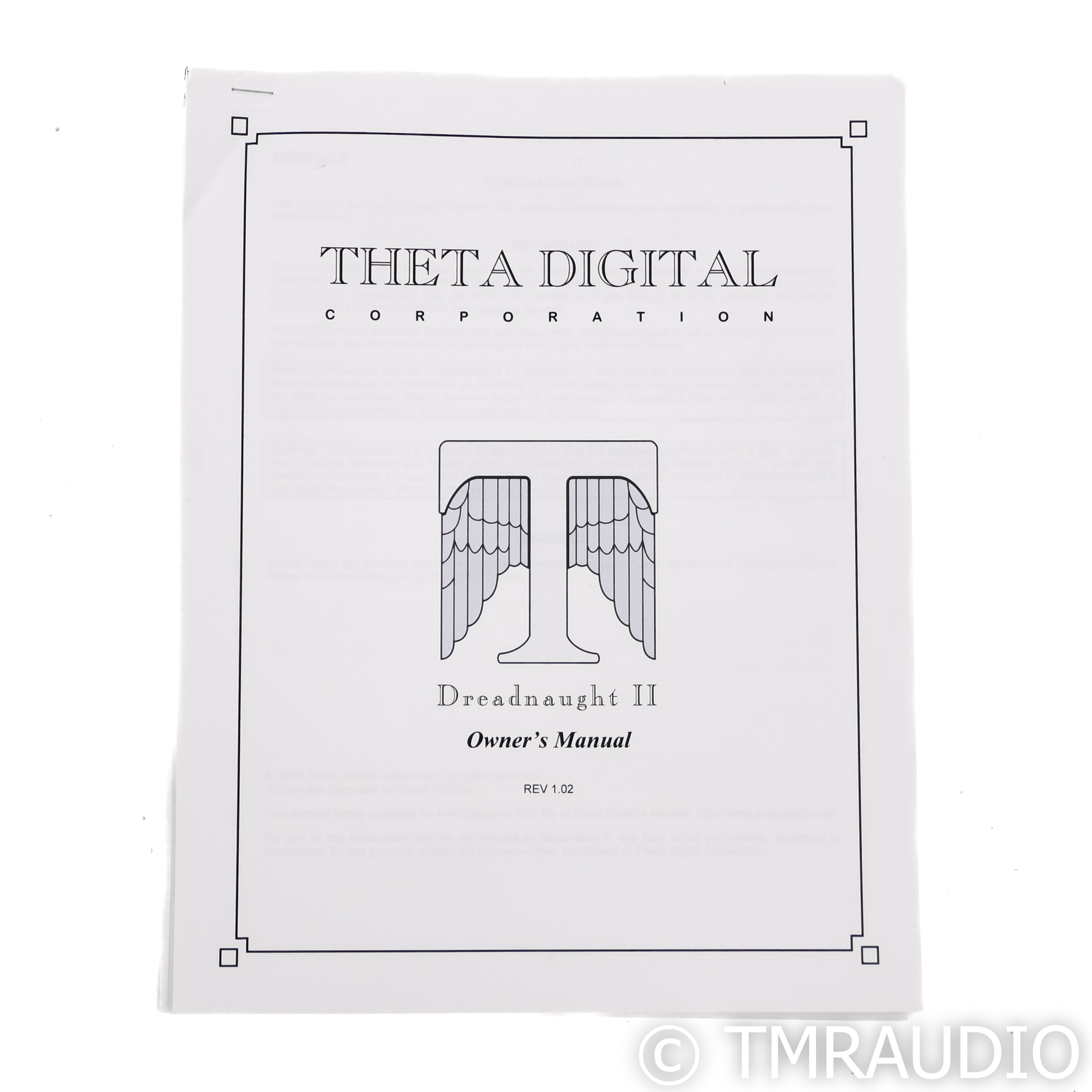 Theta Digital Dreadnaught II Seven Channel Power Amplifier - The Music Room