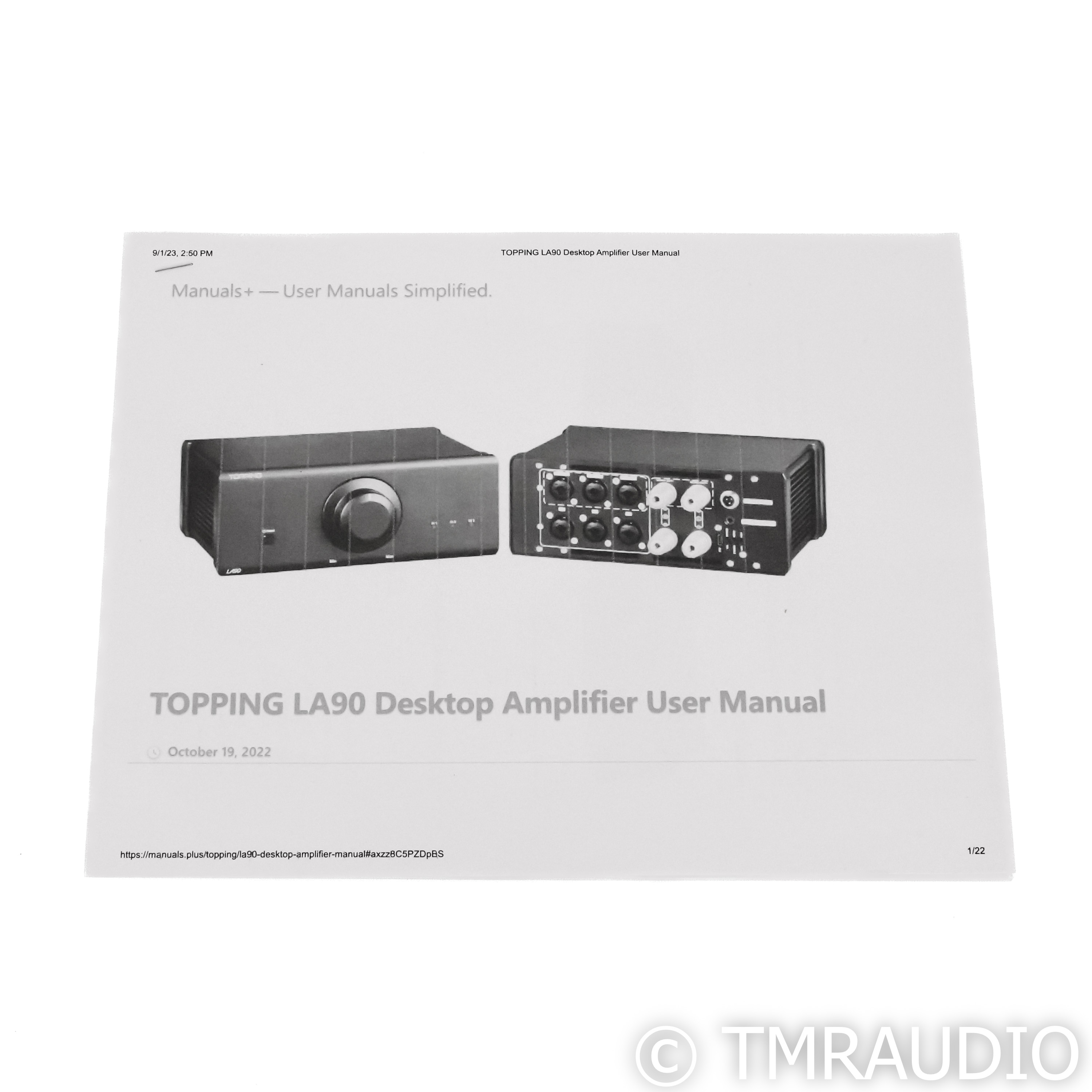 Topping LA90 Mono / Stereo Power Amplifier - The Music Room