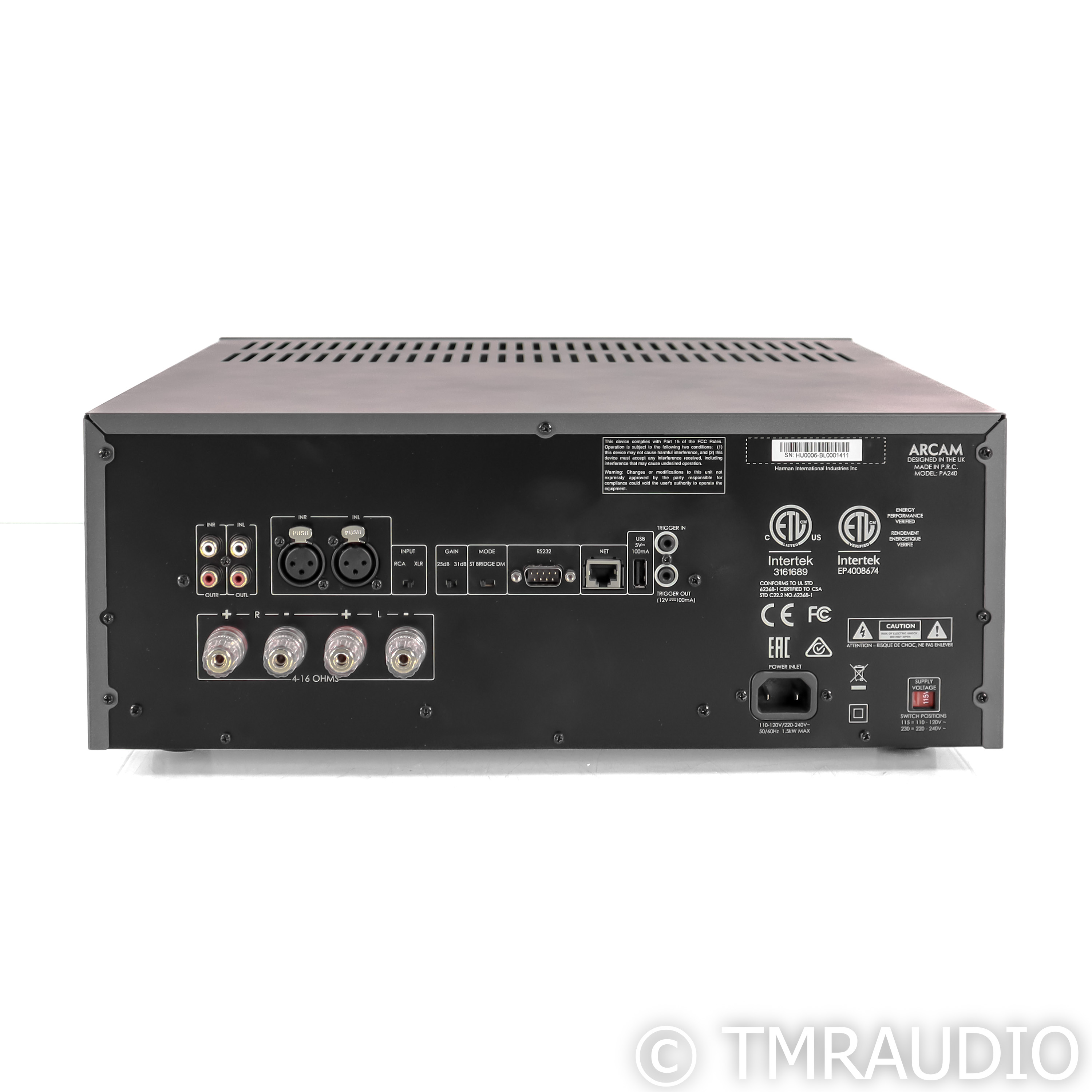 Arcam PA240 Stereo / Mono Power Amplifier - The Music Room