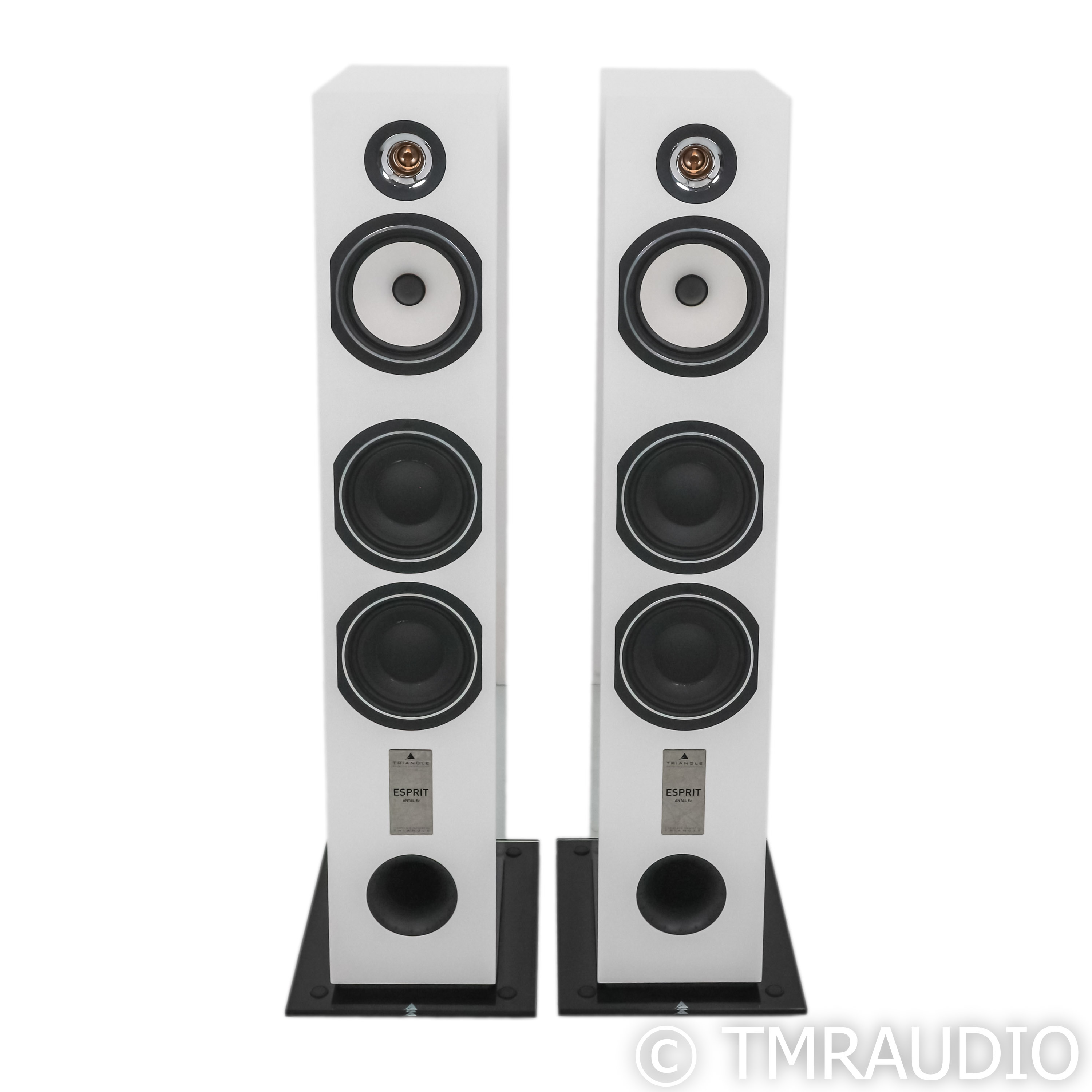 Triangle Audio Esprit Antal EZ Floorstanding Speakers; White Pair - The ...