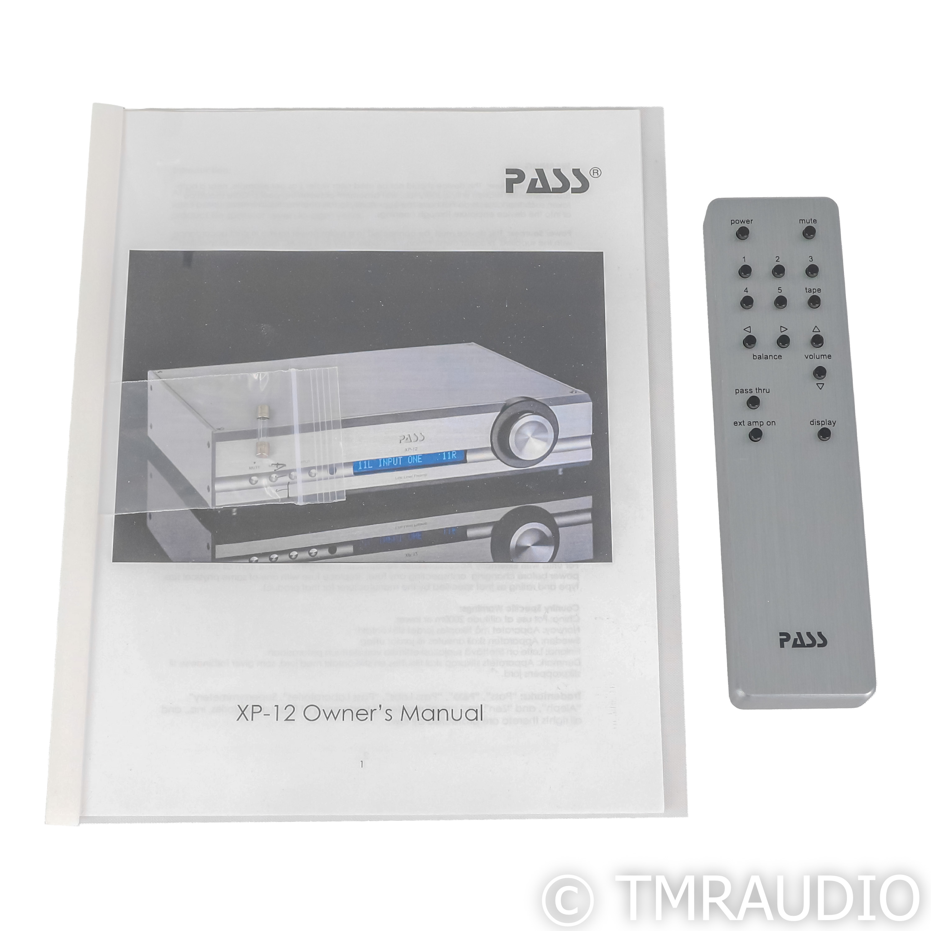 Pass Labs XP-12 Stereo Preamplifier (SOLD5) - The Music Room