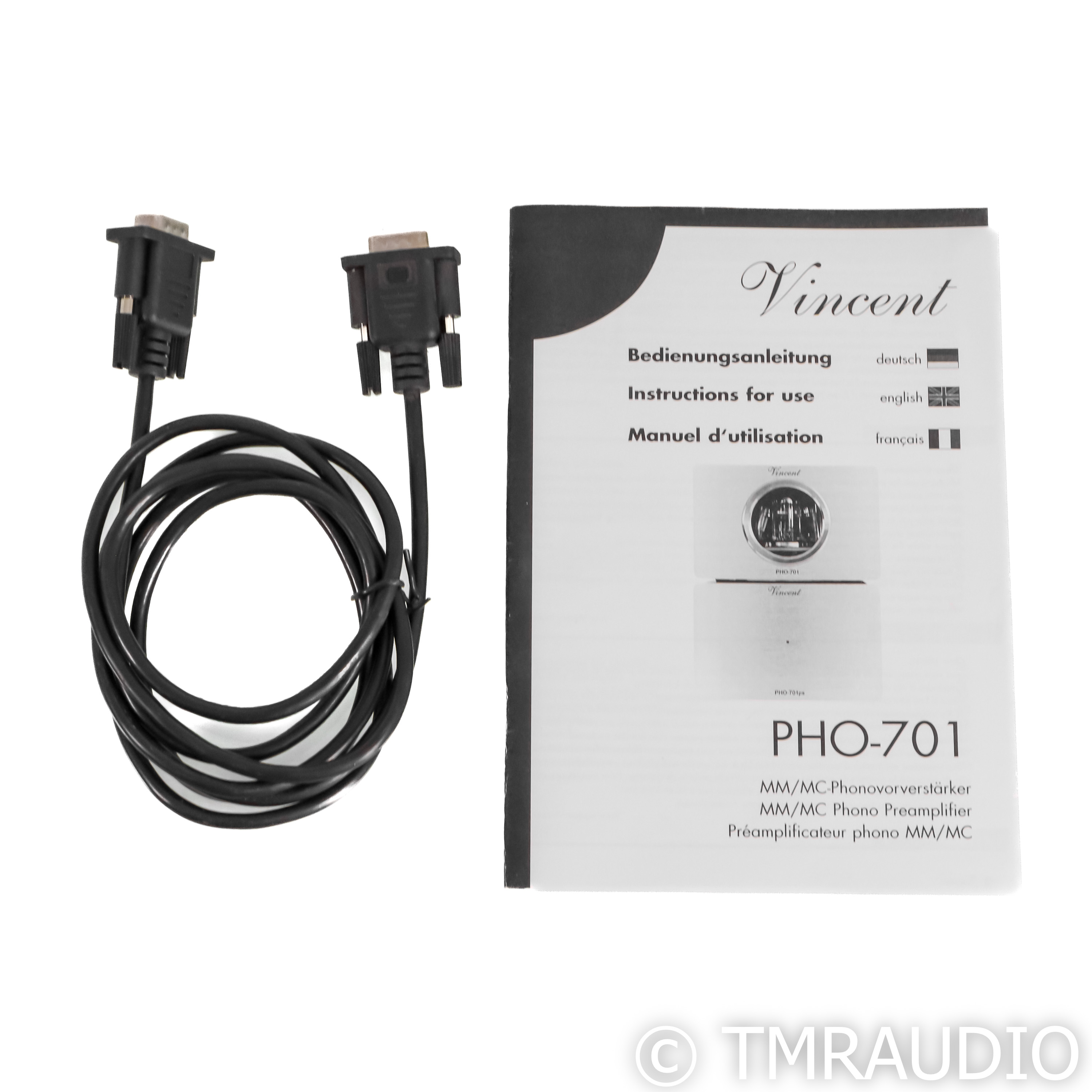 Vincent Audio PHO-701 MM & MC Tube Hybrid Phono Preamplifier - The ...