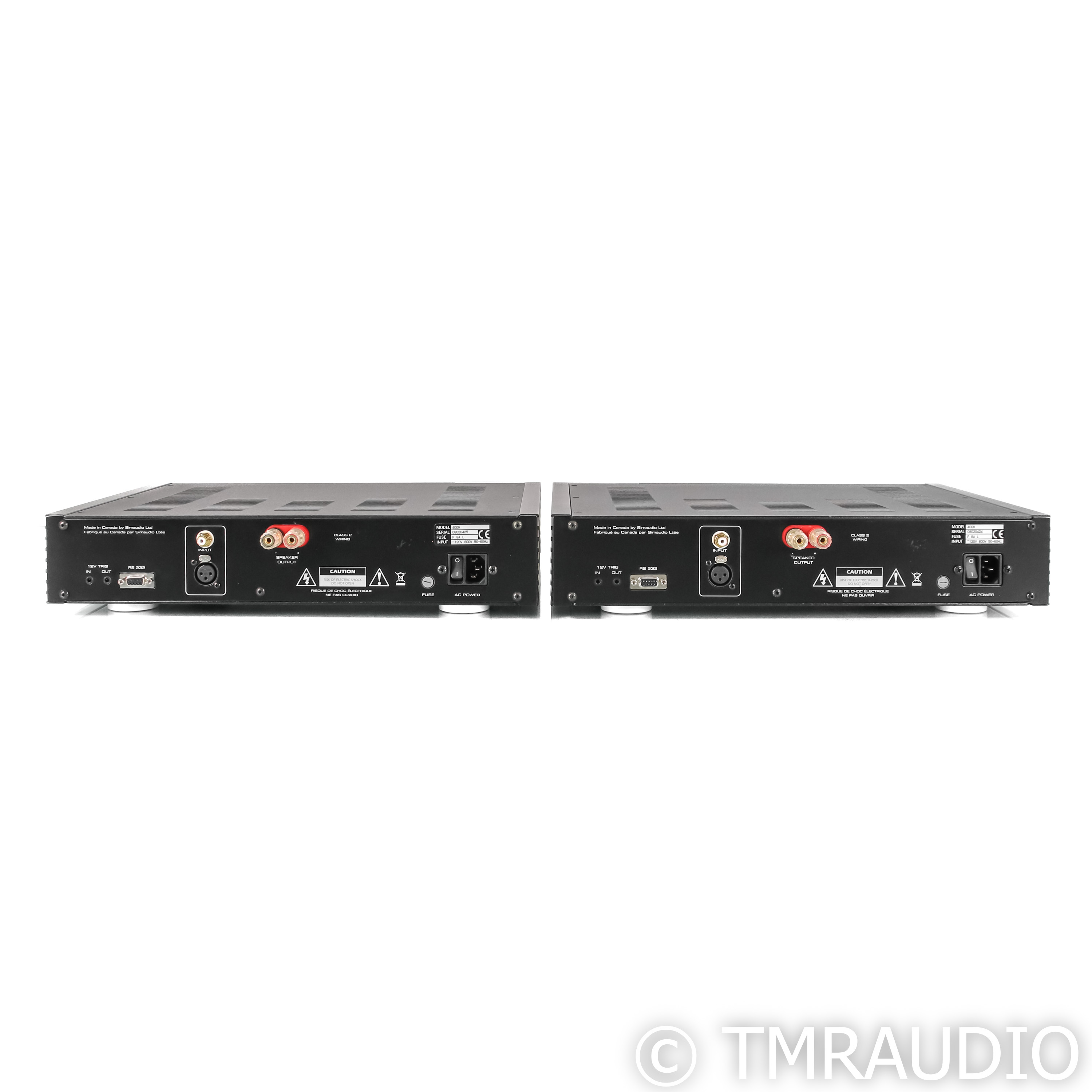 SimAudio Moon 400M Monoblock Power Amplifiers; Pair - The Music Room