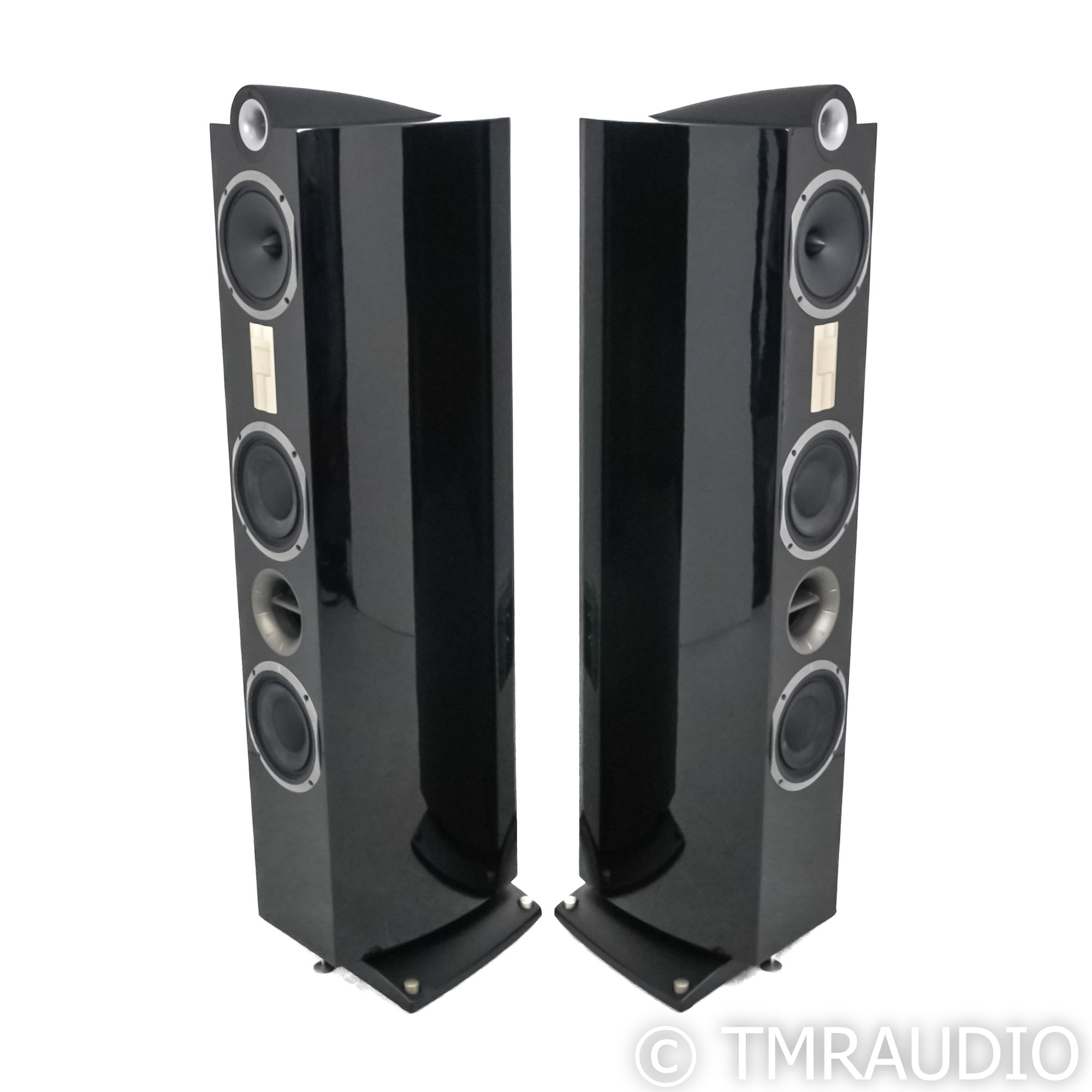 Triangle Genese Quartet Floorstanding Speakers; Black Pair (Demo w ...