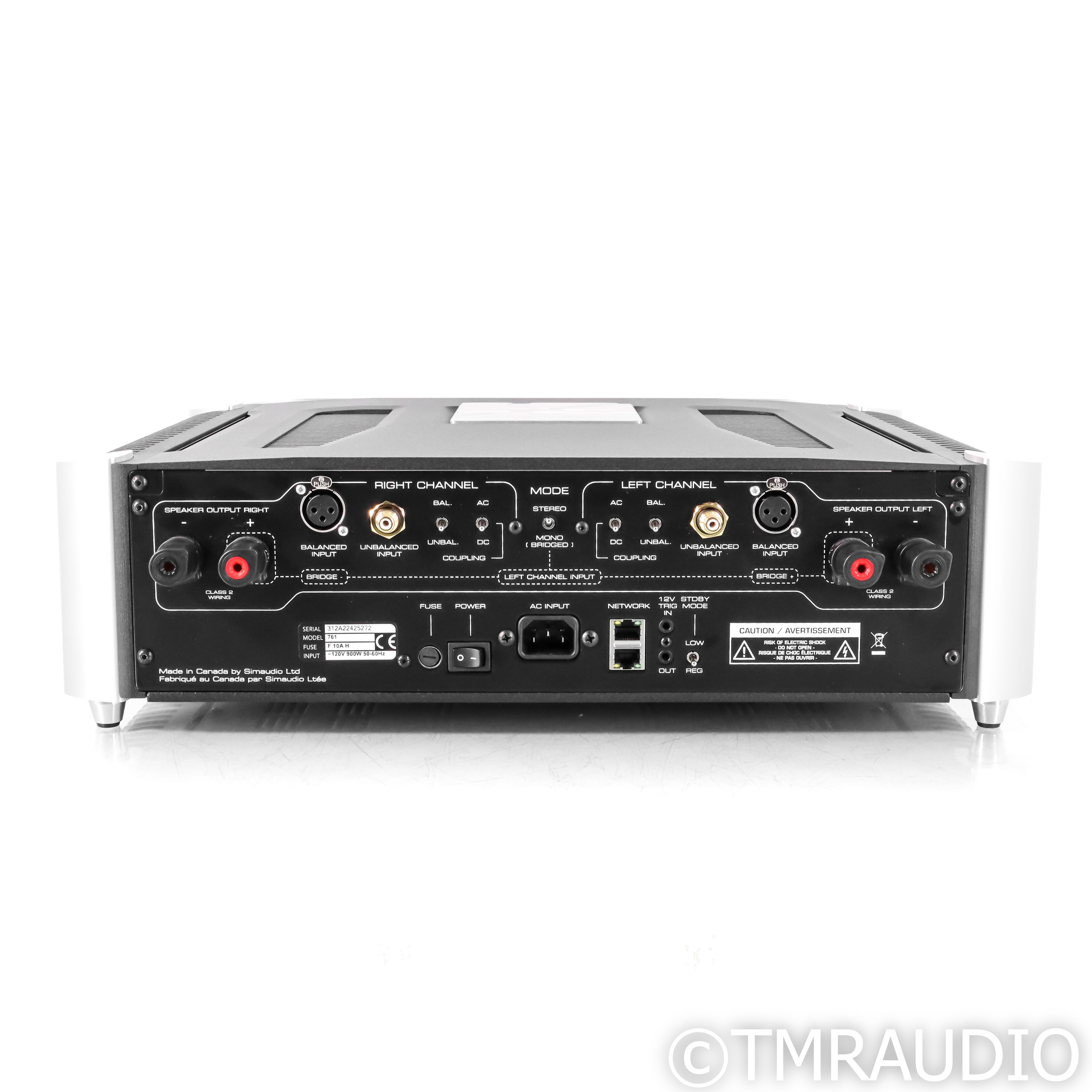 SimAudio Moon 761 Stereo Power Amplifier (Mint / Unused) - The Music Room