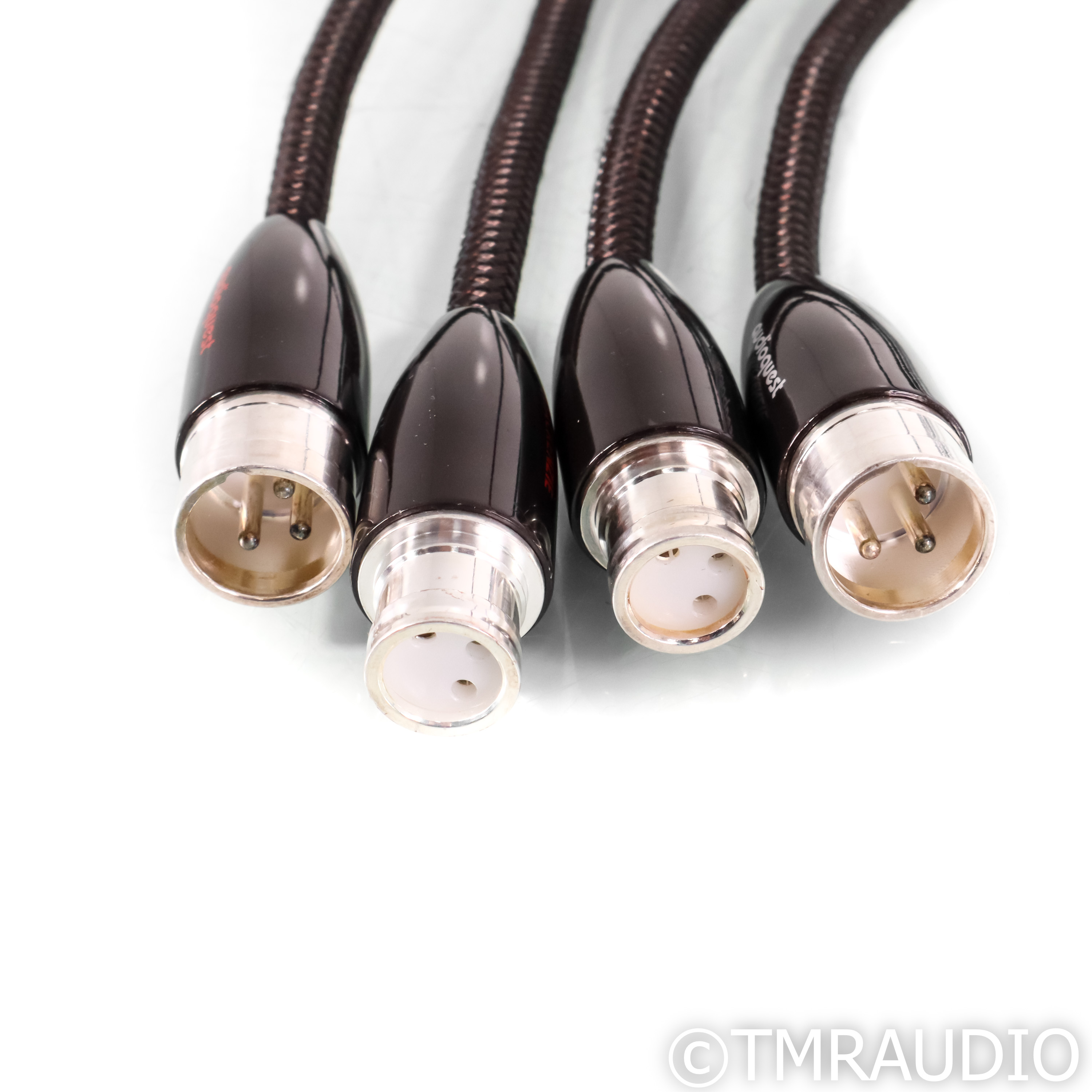AudioQuest Mackenzie XLR Cables; 1.5m Pair Balanced Interconnects ...