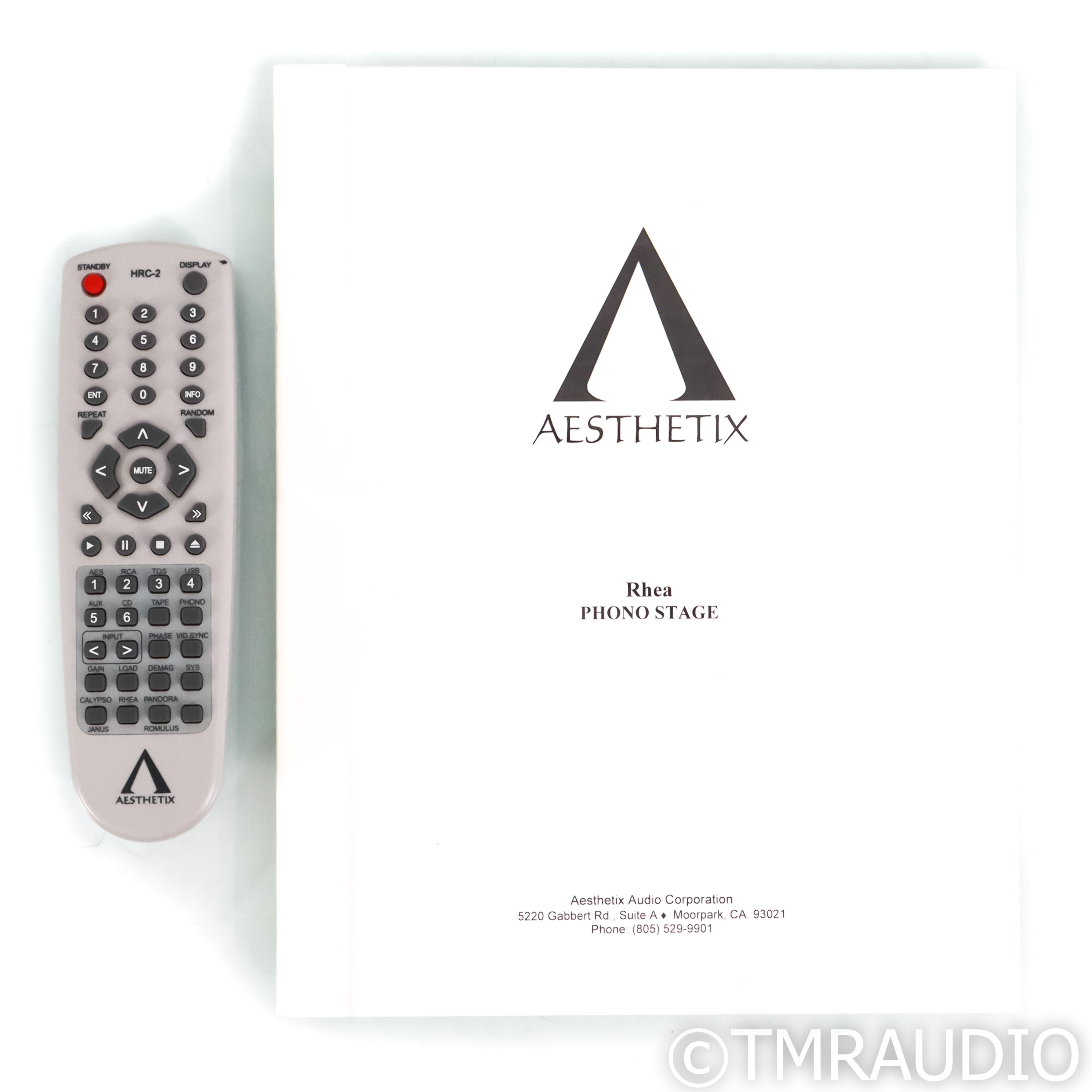 Aesthetix Rhea Tube MM & MC Phono Preamplifier - The Music Room