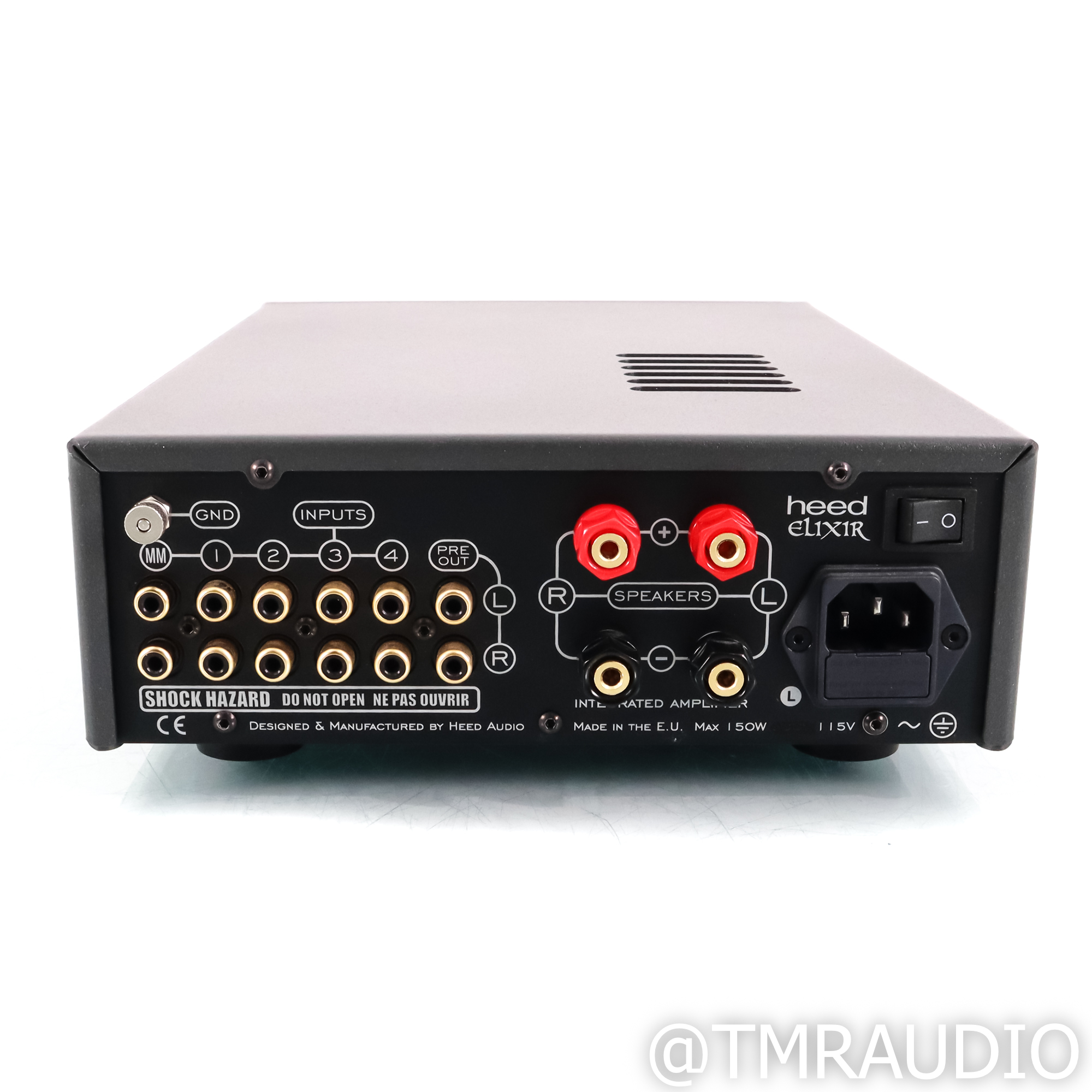 Heed Audio Elixir Stereo Integrated Amplifier; MM Phono - The Music Room