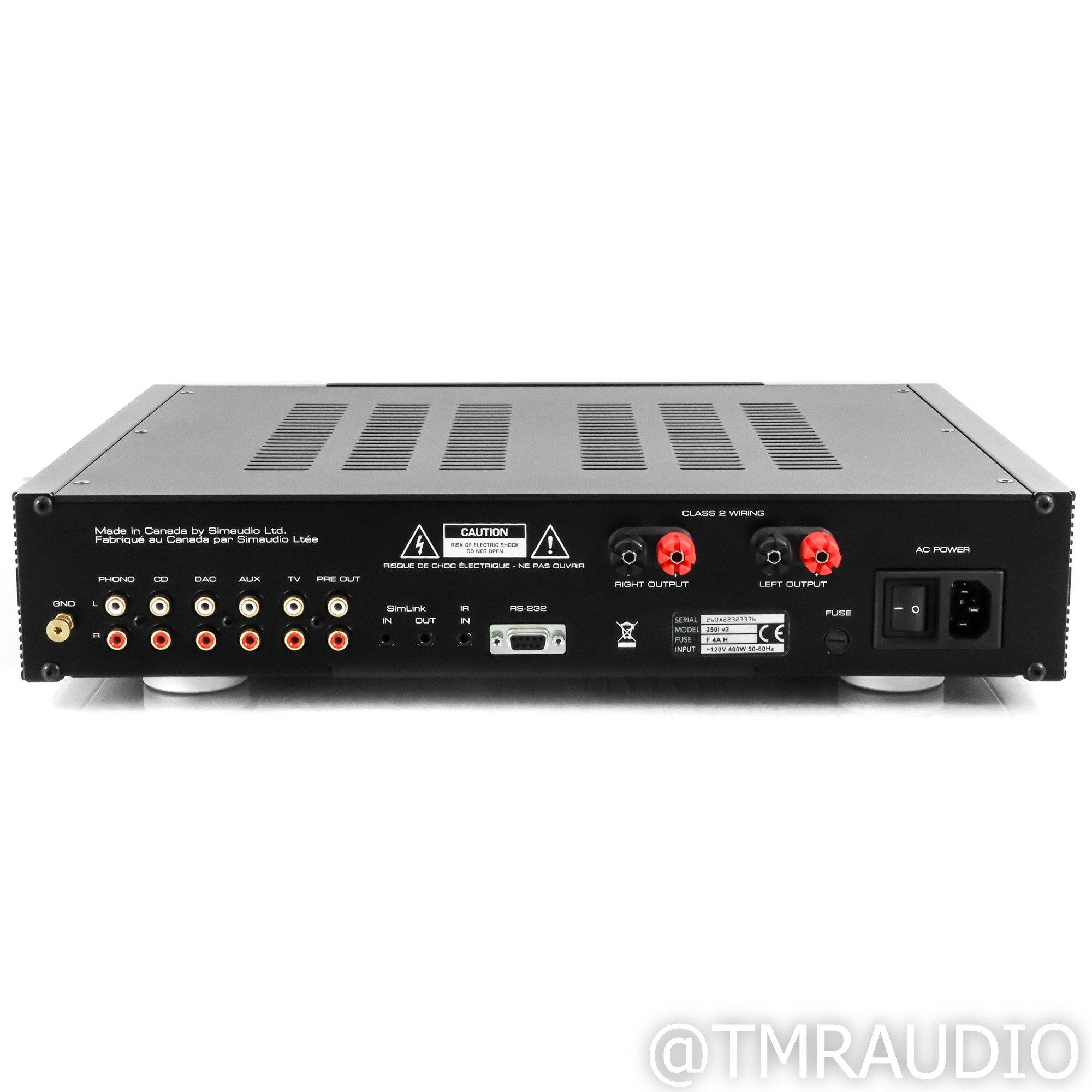 SimAudio Moon 250i v2 Stereo Integrated Amplifier; MM Phono - The Music ...