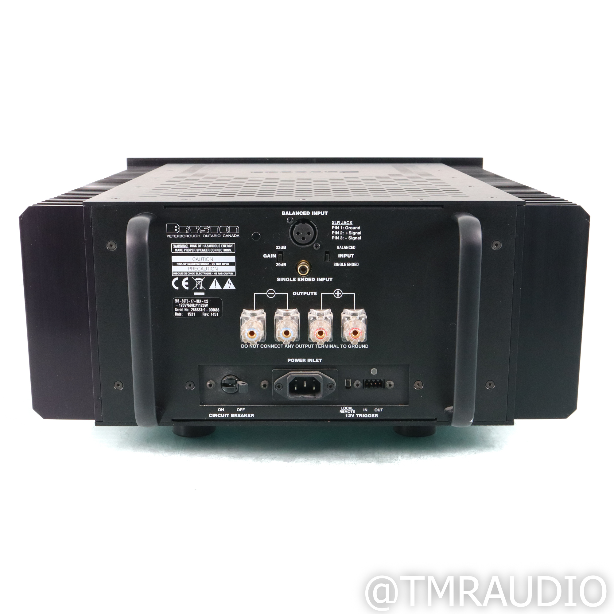 Bryston 28B-SST2 Monoblock Power Amplifier