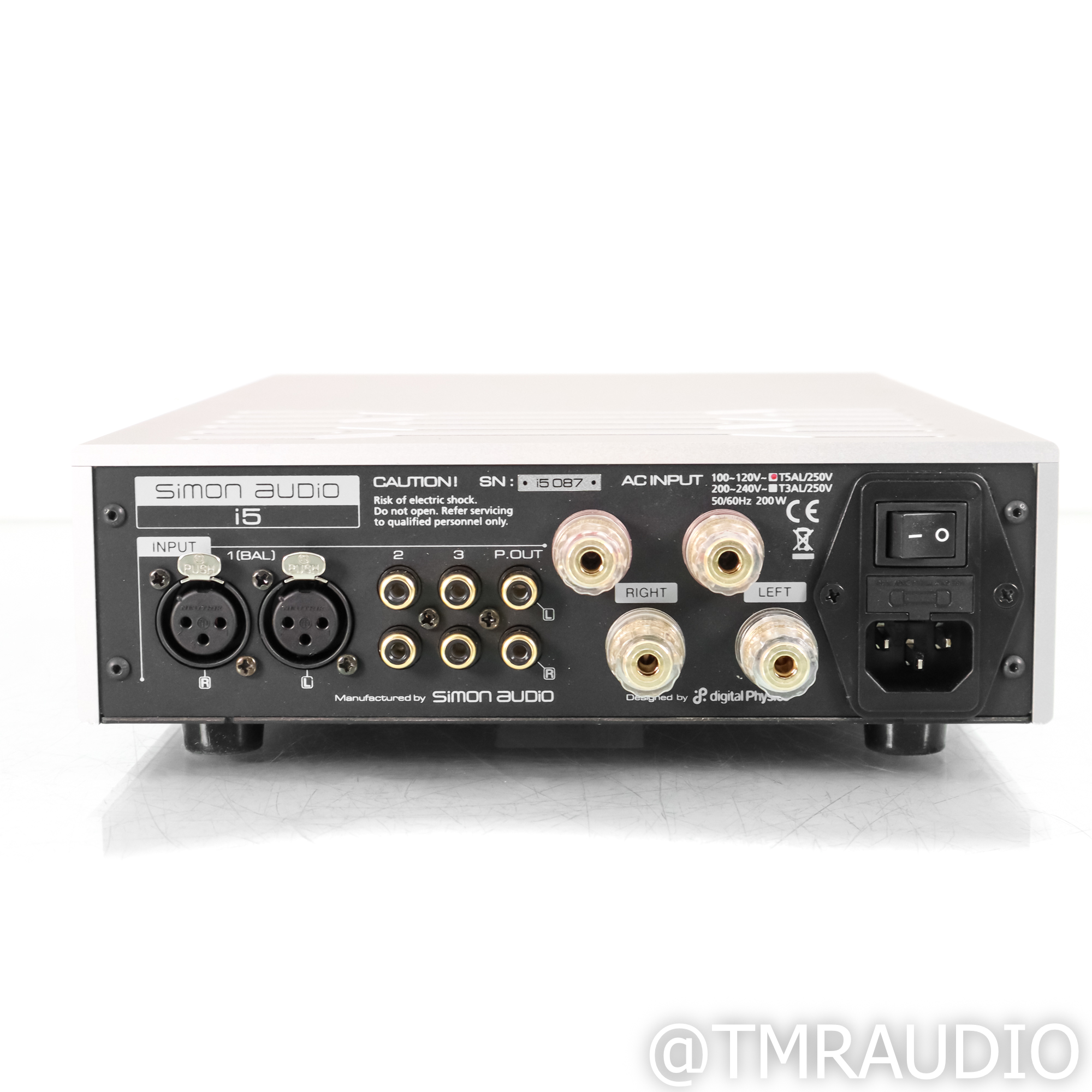 Simon Audio i5 Stereo Integrated Amplifier (SOLD) - The Music Room