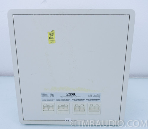 Canton Plus C Passive Subwoofer; White - The Music Room