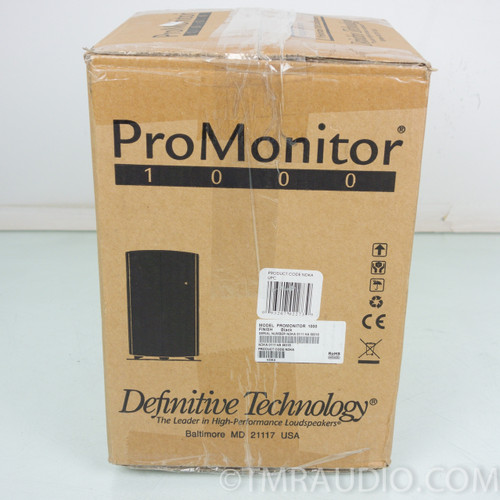 Definitive Technology ProMonitor 1000 Speaker in Factory Box; Black ...