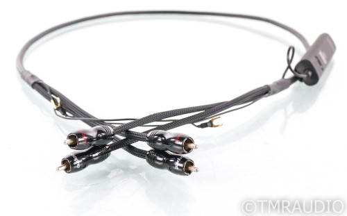 AudioQuest LeoPard RCA Tonearm Cable; 1.2m Phono Interconnect; 72v DBS ...