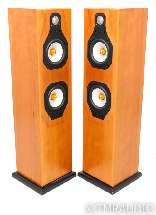 Monitor Audio Silver 5i Floorstanding Speakers; 5-i; Cherry Pair - The ...